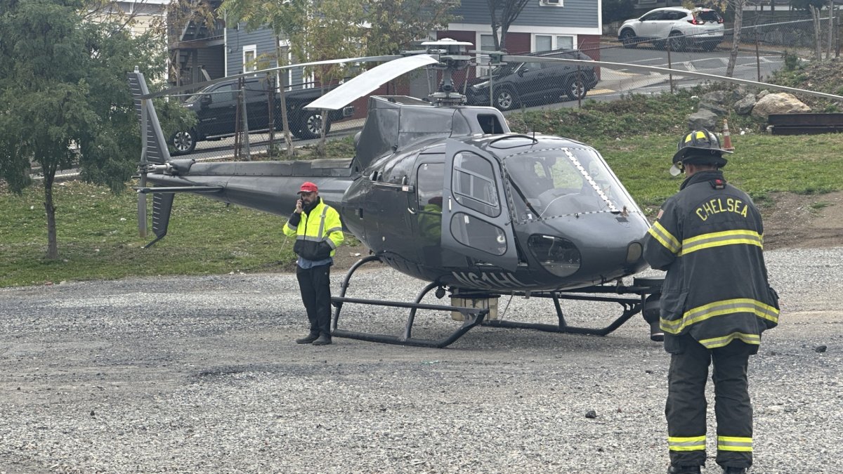 Chelsea, MA helicopter emergency landing – NBC Boston