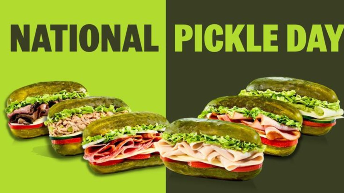 National Pickle Day 2025: Deals from Jimmy John’s and more – NBC Boston