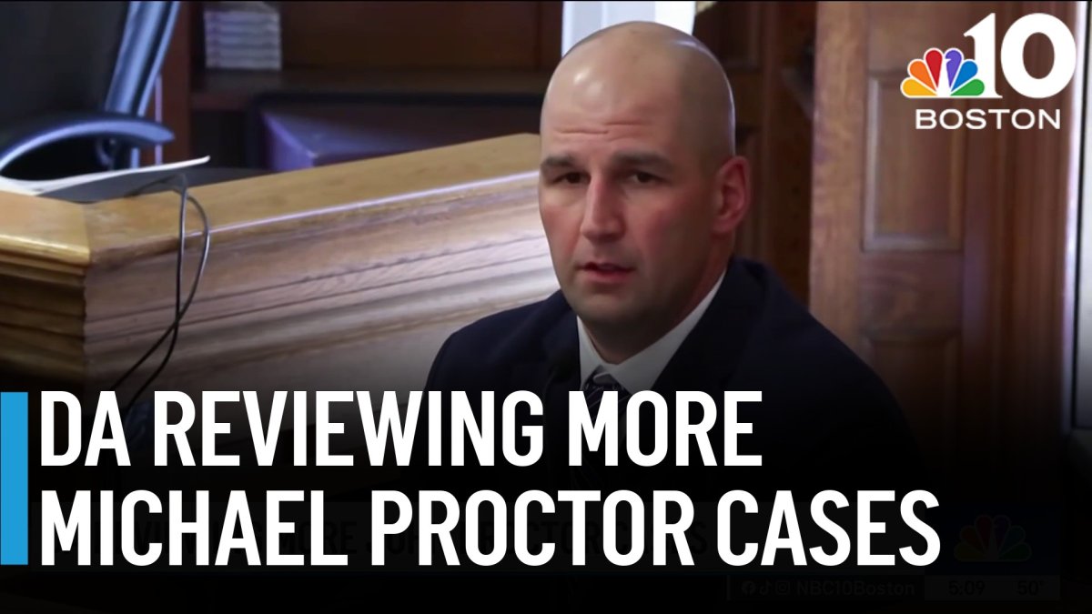 DA reviewing more Michael Proctor cases – NBC Boston
