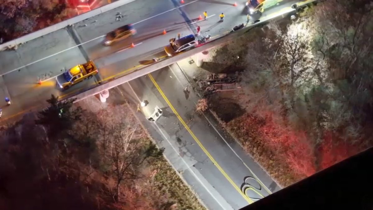 Tow truck driver dies in crash, fall from highway in Freetown, MA – NBC ...