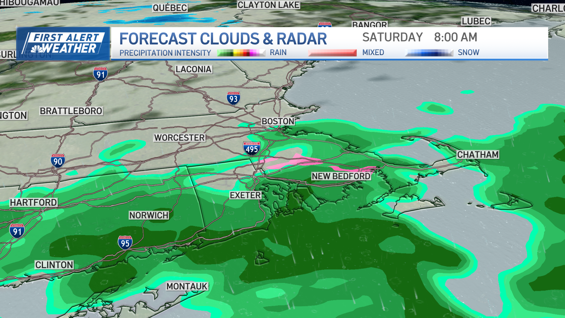 Boston weather: Wet weekend, more rain leading to Thanksgiving – NBC Boston