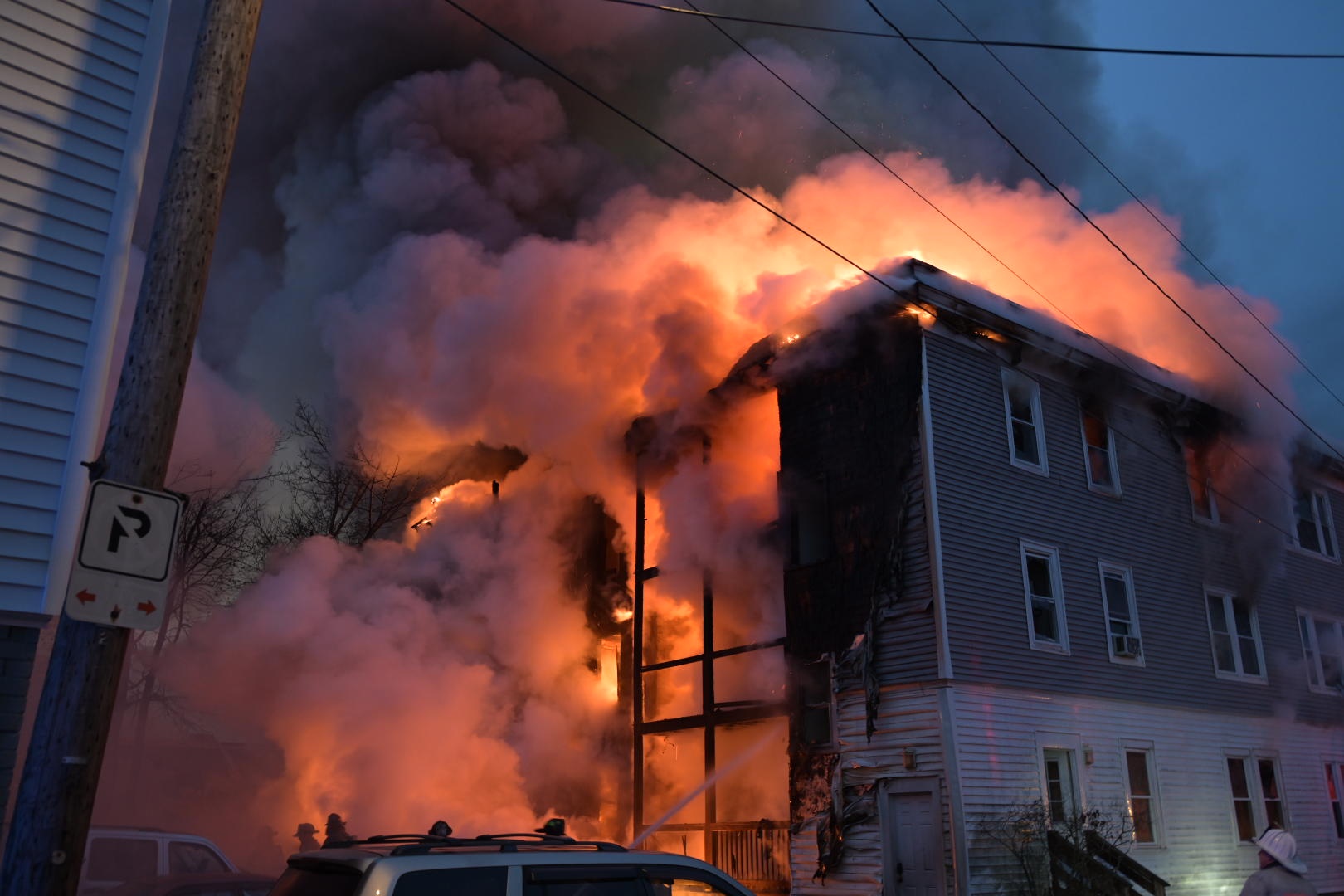Nashua NH fire impacting 2 buildings on Vine Street – NBC Boston
