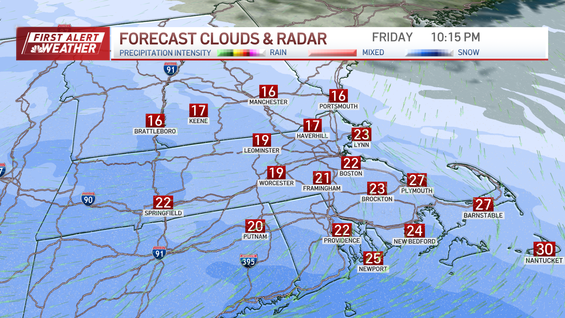 Snow storm update: Higher snow totals expected – NBC Boston