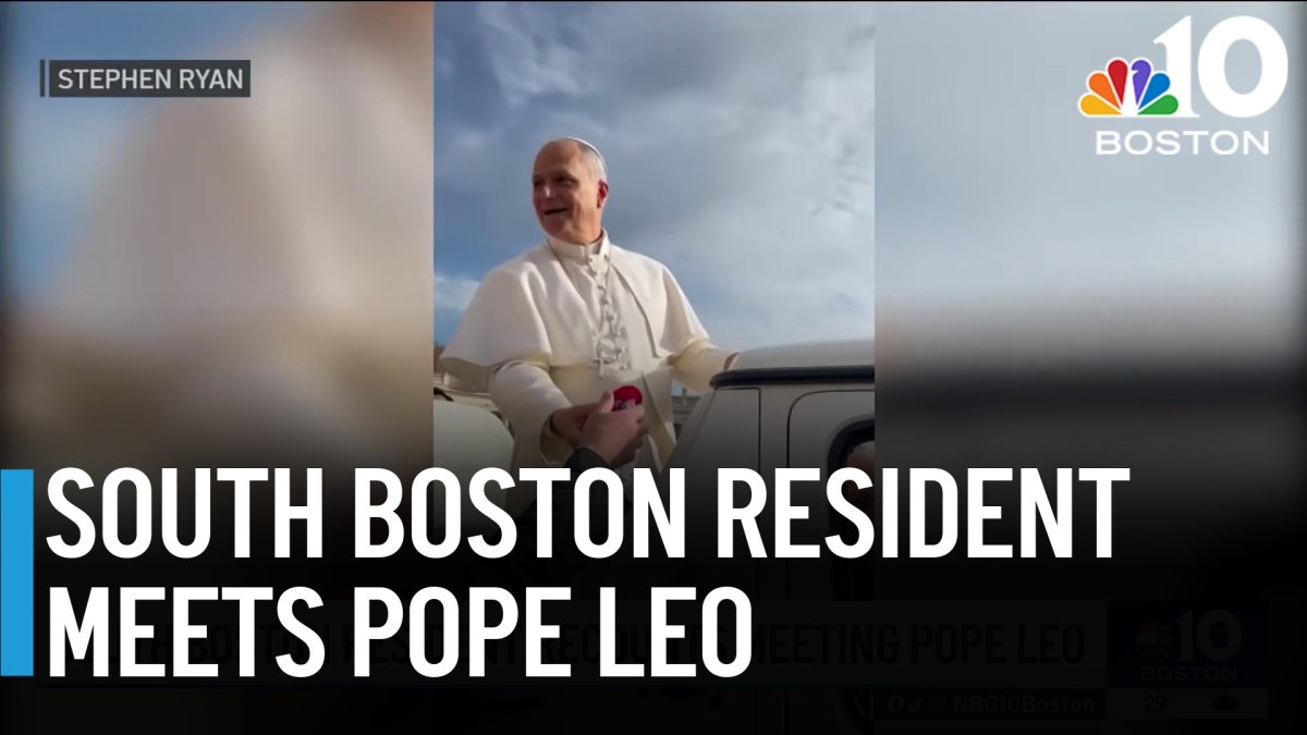 South Boston resident recounts meeting Pope Leo – NBC Boston