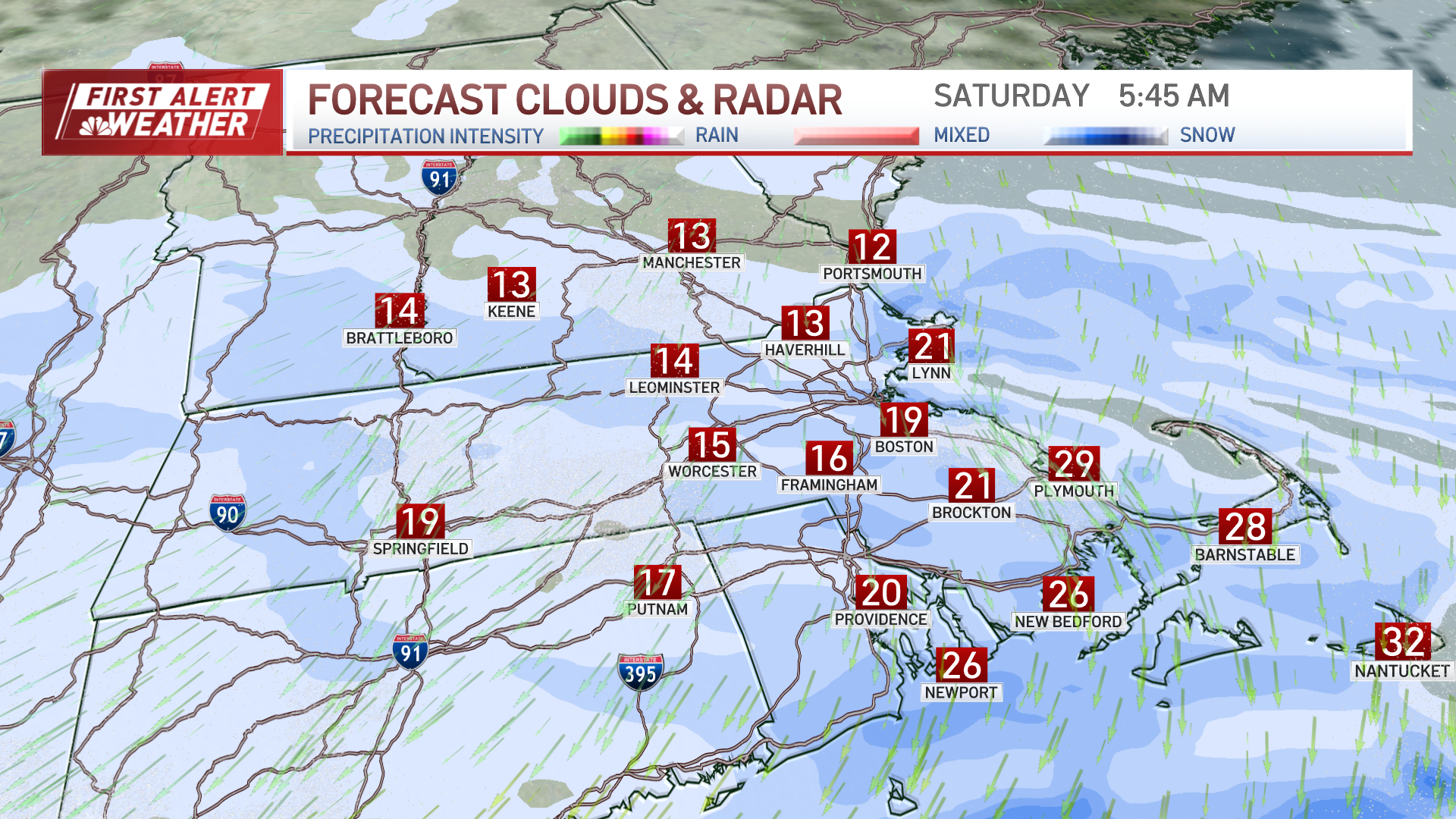 Snow storm update: Higher snow totals expected – NBC Boston