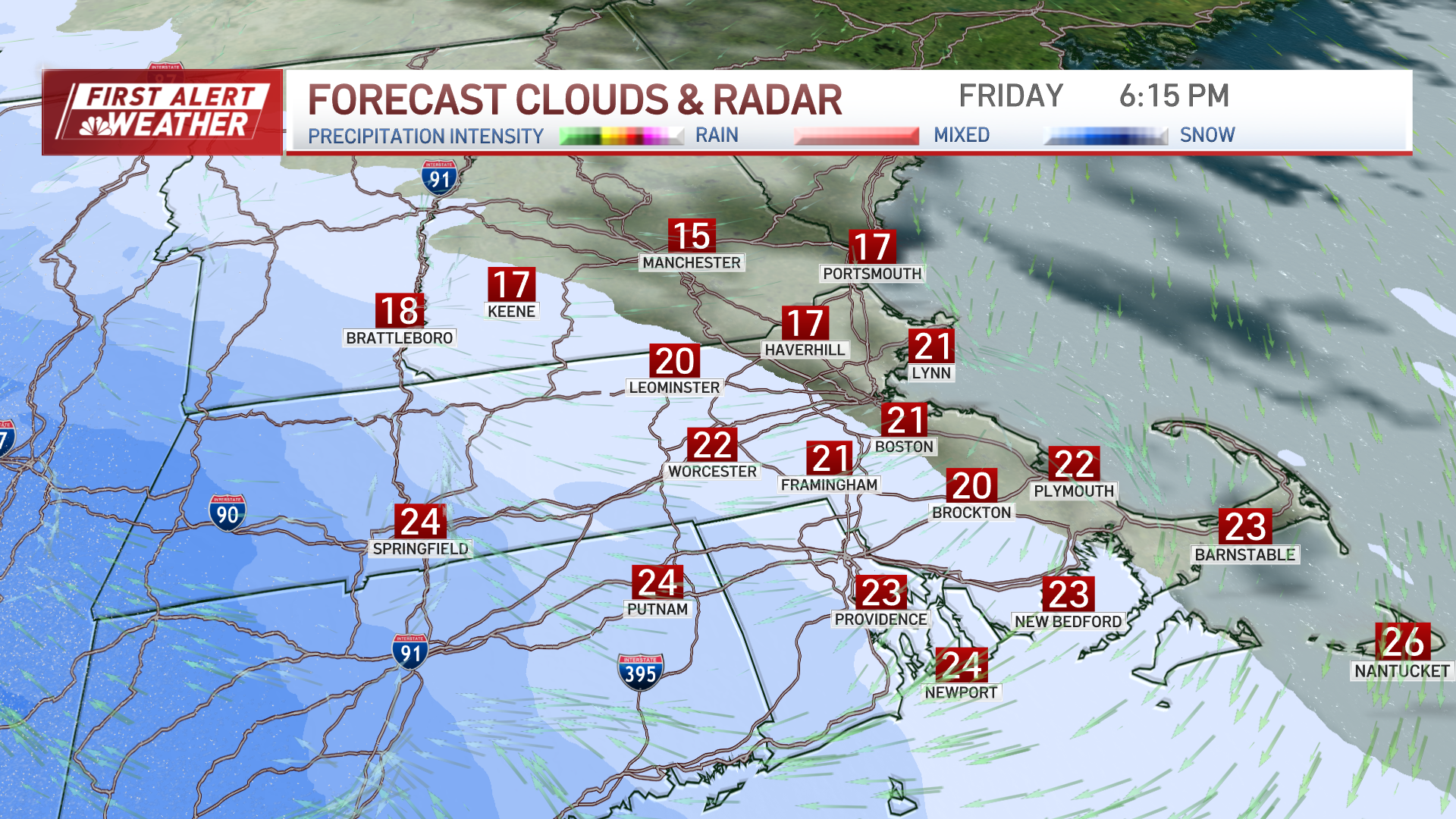 Snow storm update: Higher snow totals expected – NBC Boston