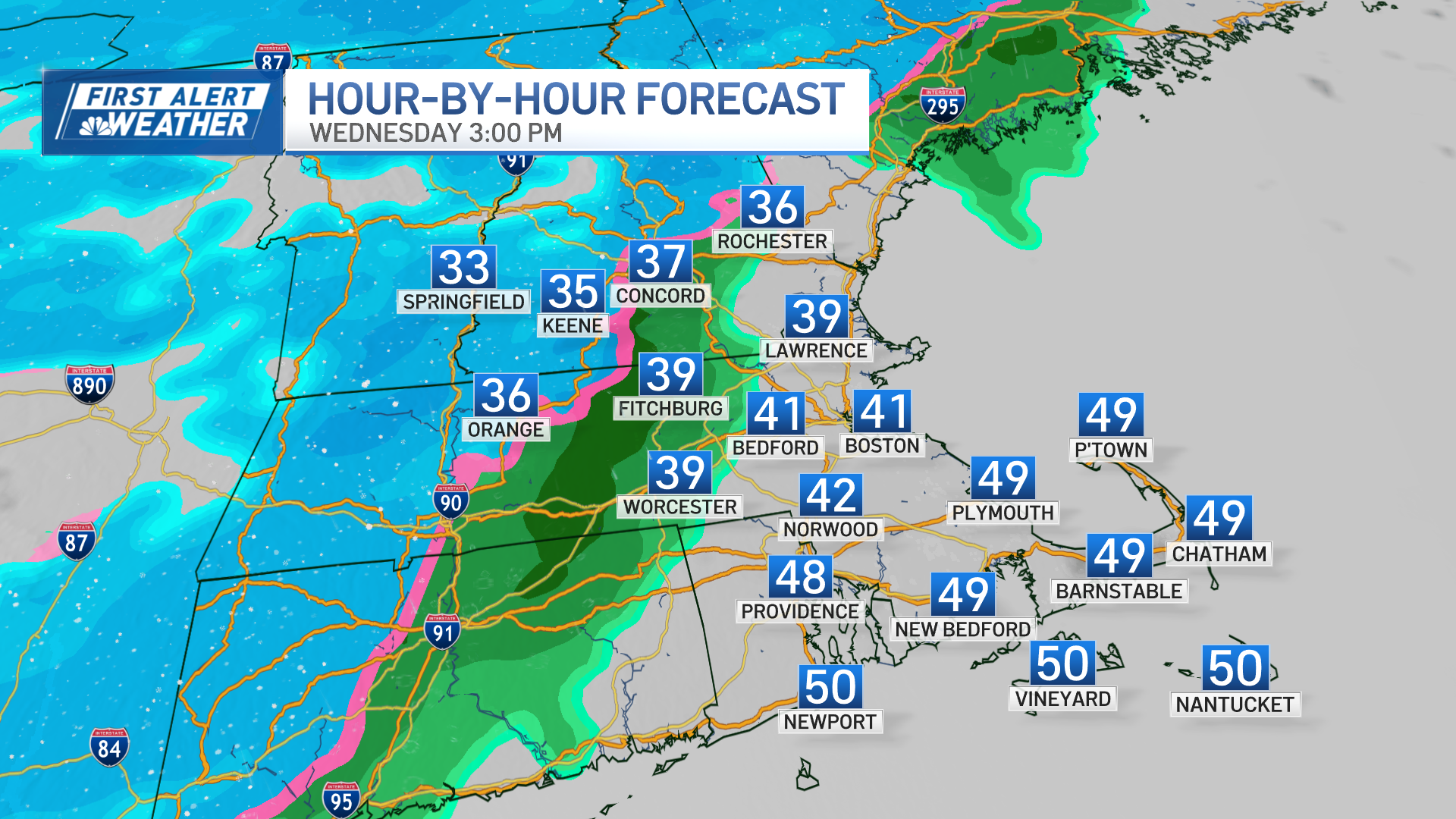 How much snow tomorrow in NH, Mass.? – NBC Boston