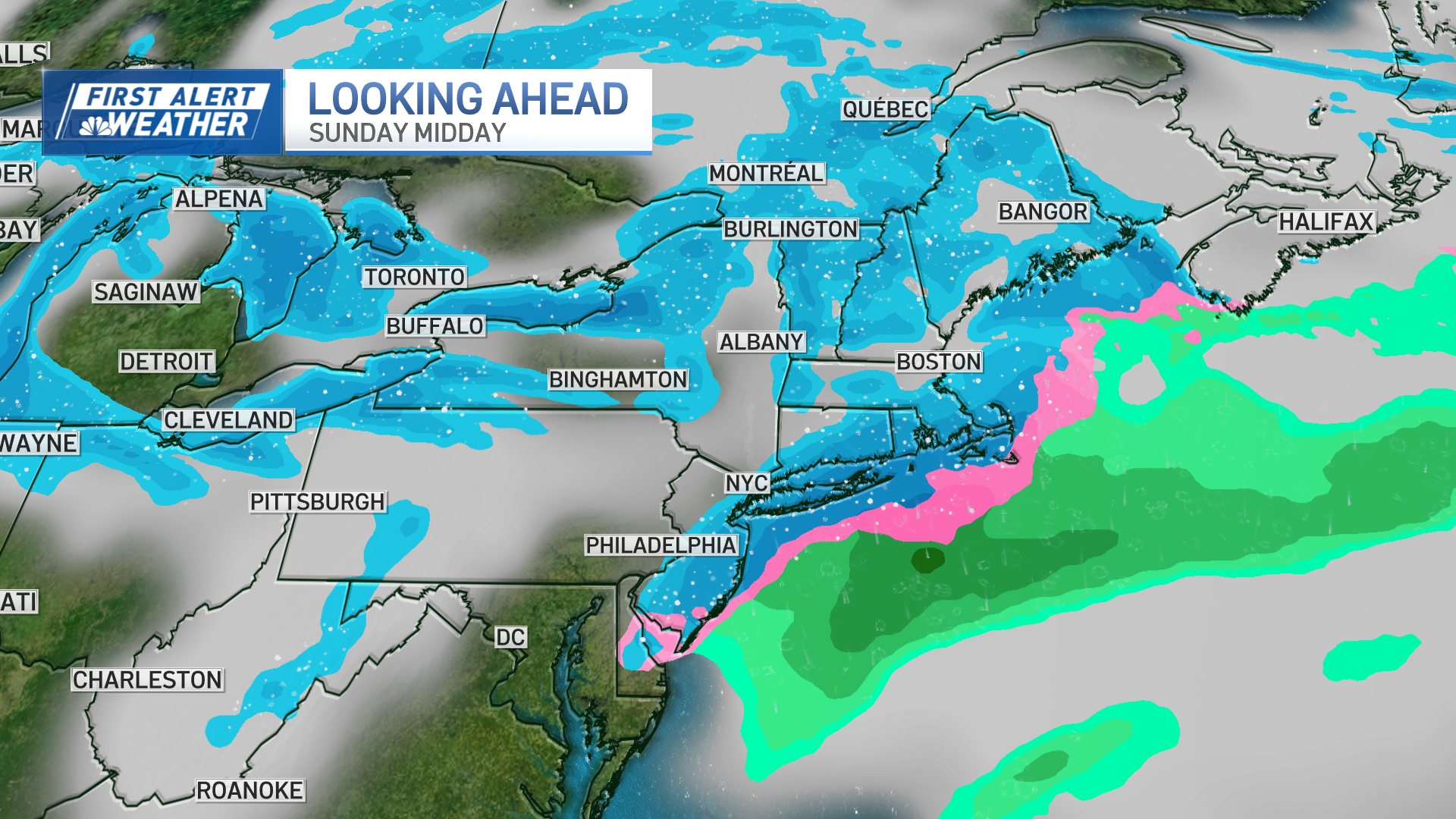 Winter storm warning: How much snow will Mass., NH get Sunday? – NBC Boston
