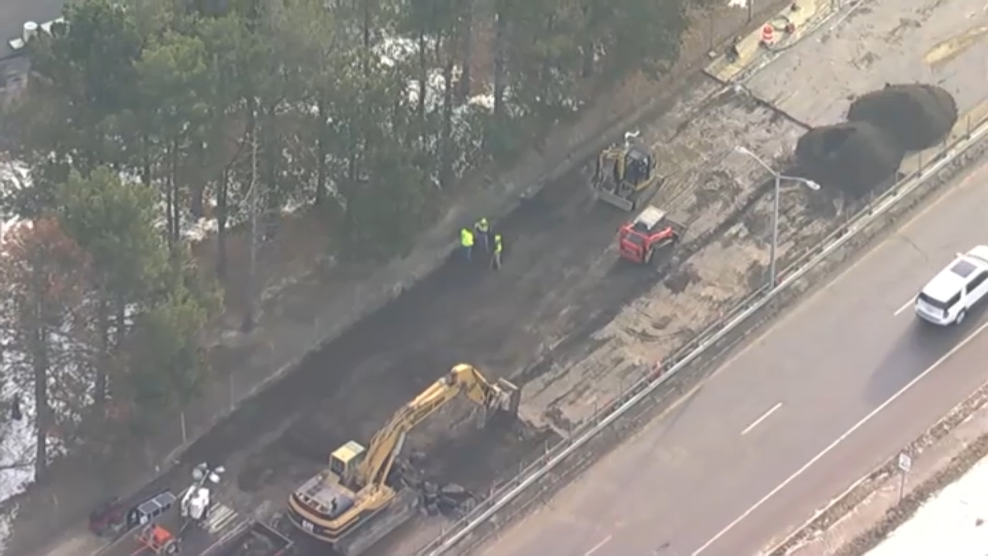Worcester water main break leads to road closures – NBC Boston