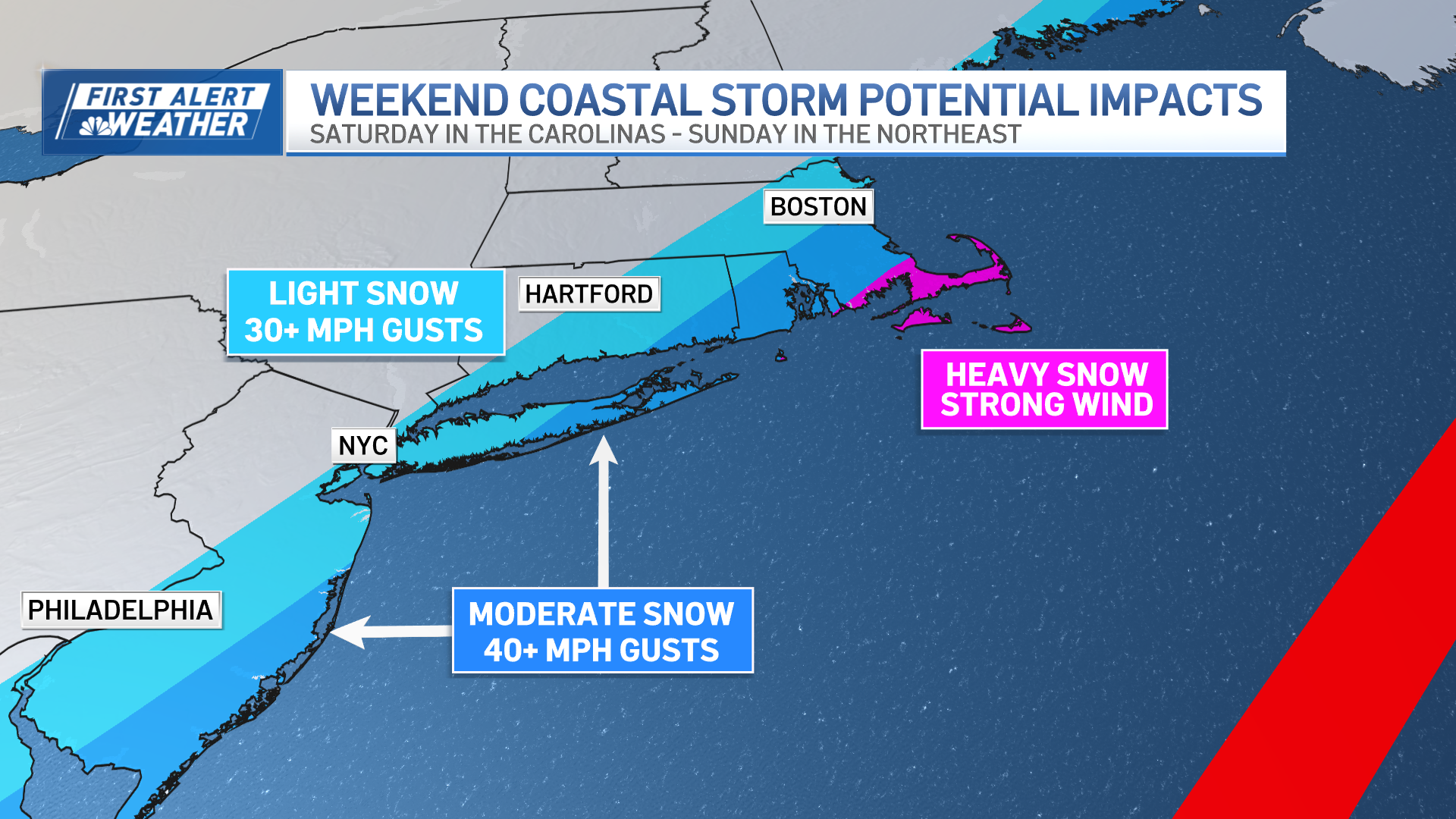 Winter storm warning, Boston noreaster. How much snow is expected – NBC ...