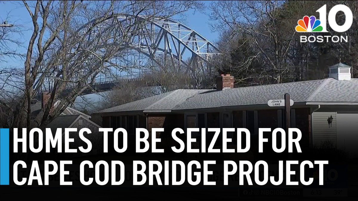 MA begins process of seizing homes for Cape Cod bridge project – NBC Boston
