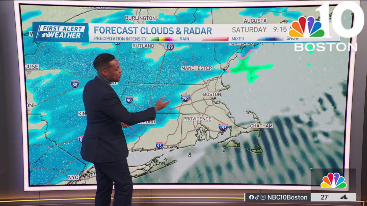Weather forecast: Double dose of weekend snow – NBC Boston