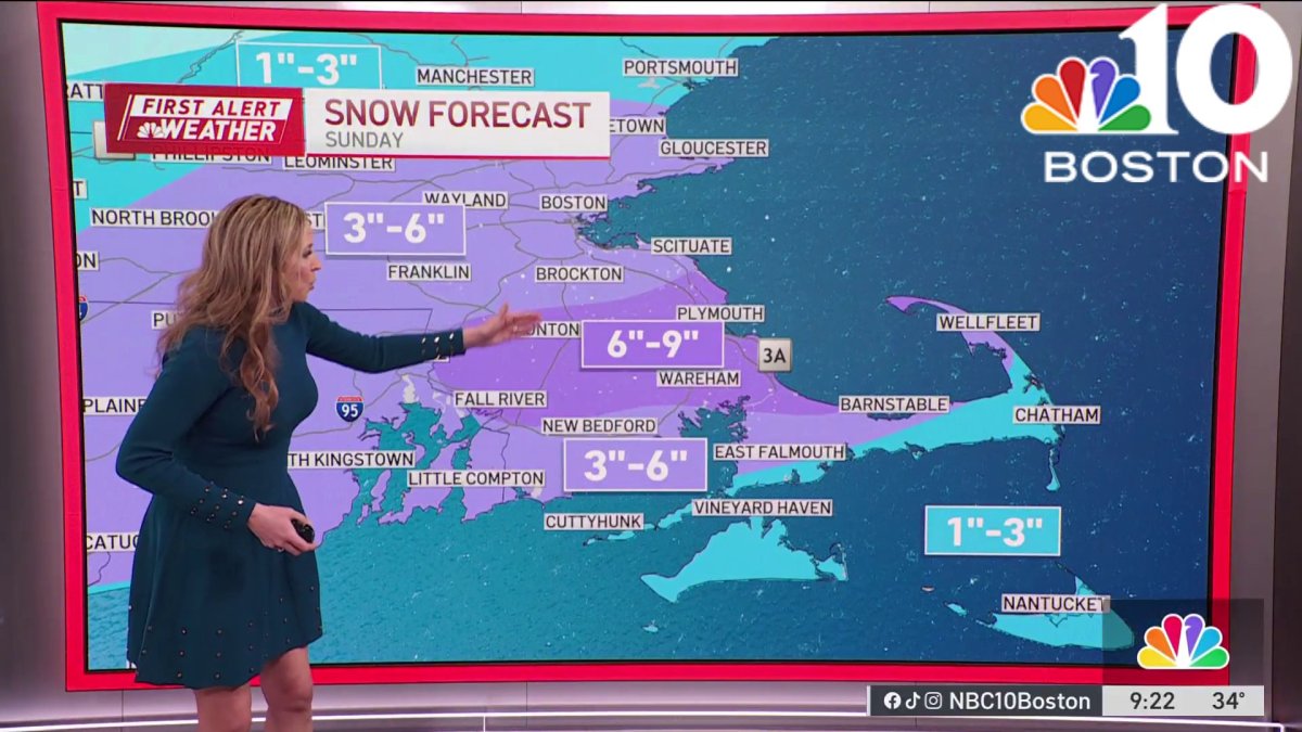First Alert Forecast: Snow is already falling, here’s what we’re ...