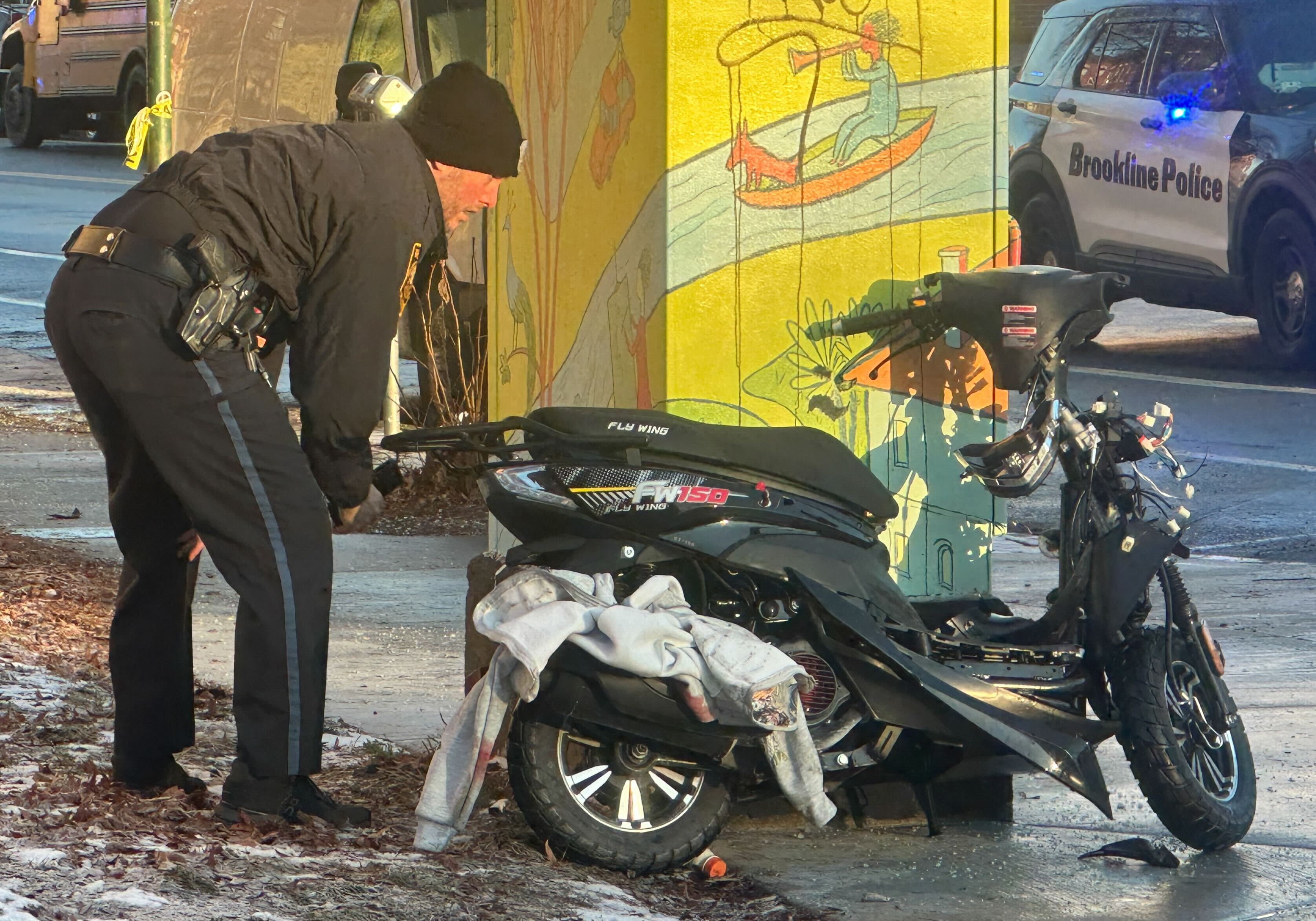 Brookline crash on Harvard Street between moped, car injures boy – NBC ...