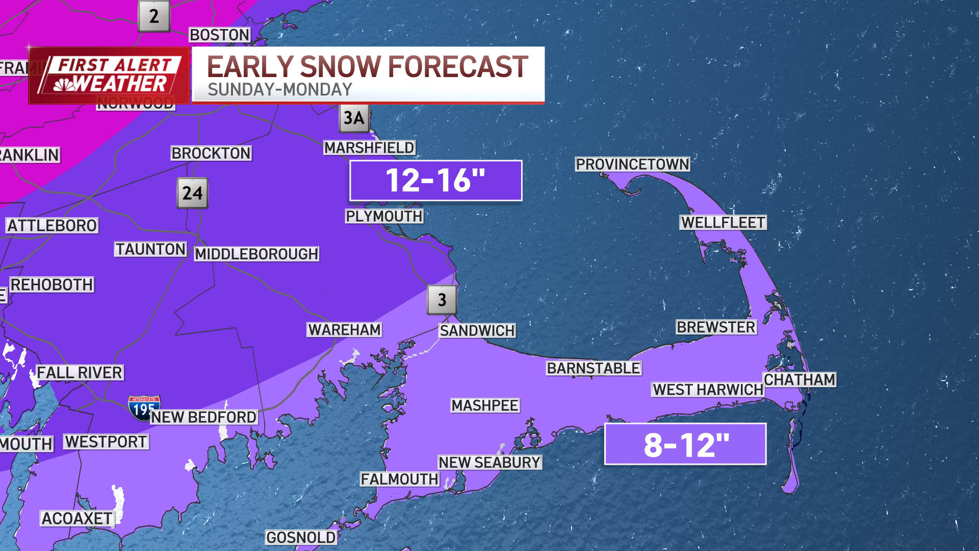 Winter storm warning in Boston: How much snow will Mass., NH get? – NBC ...