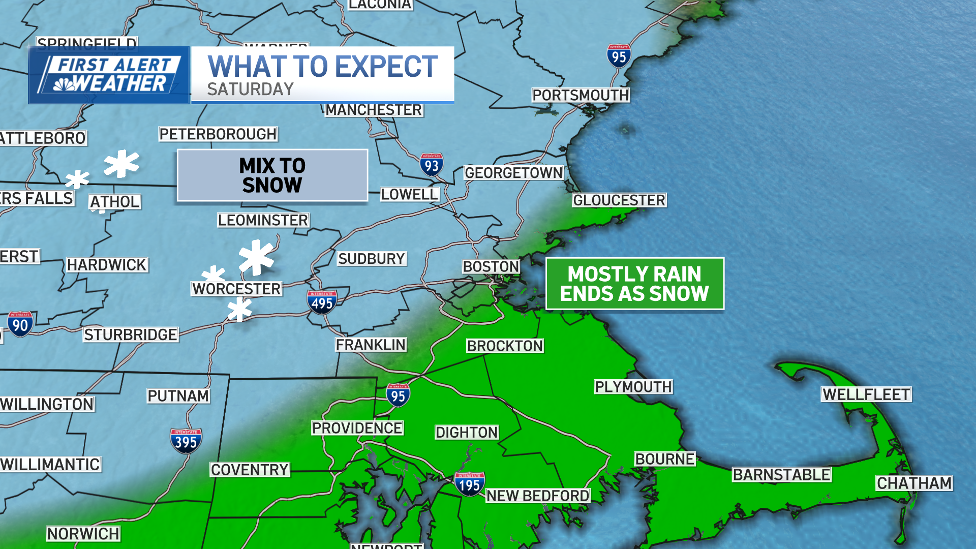 How much snow is Boston getting this weekend? – NBC Boston