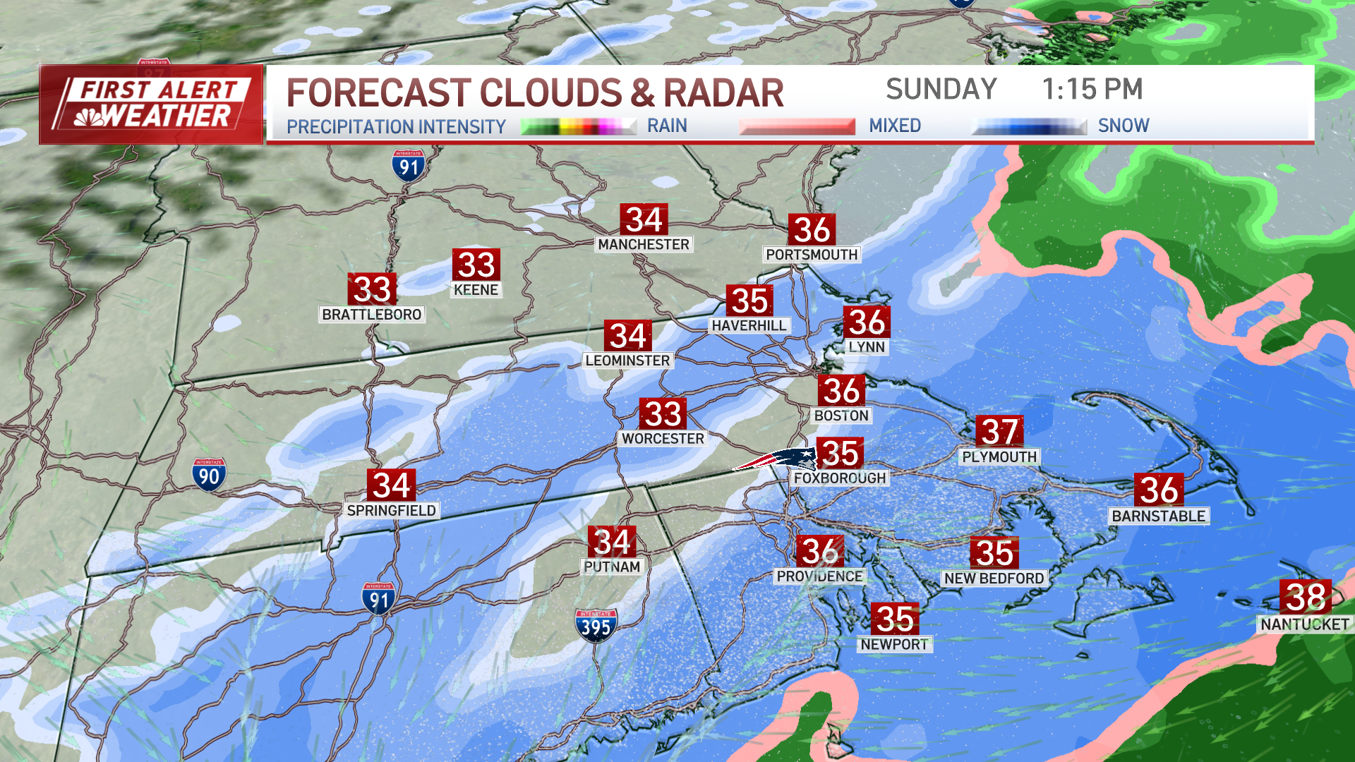 Boston snowstorm: How much snow are we getting tomorrow in Mass.? – NBC ...