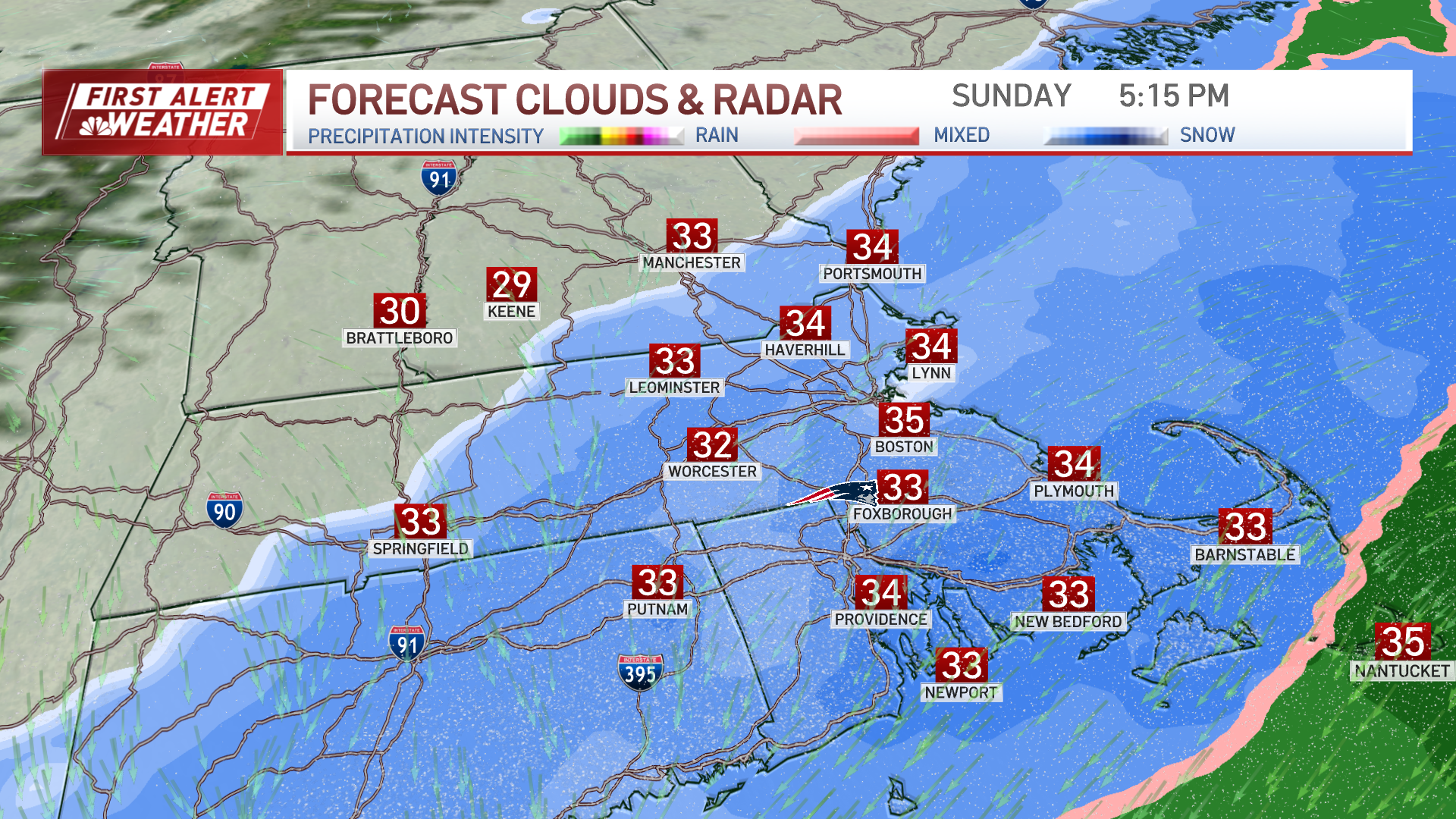 Boston snowstorm: How much snow are we getting tomorrow in Mass.? – NBC ...