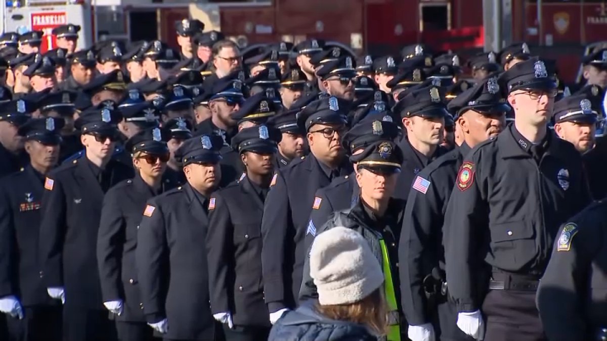 Uxbridge officer Stephen LaPorta’s funeral, procession today – NBC Boston