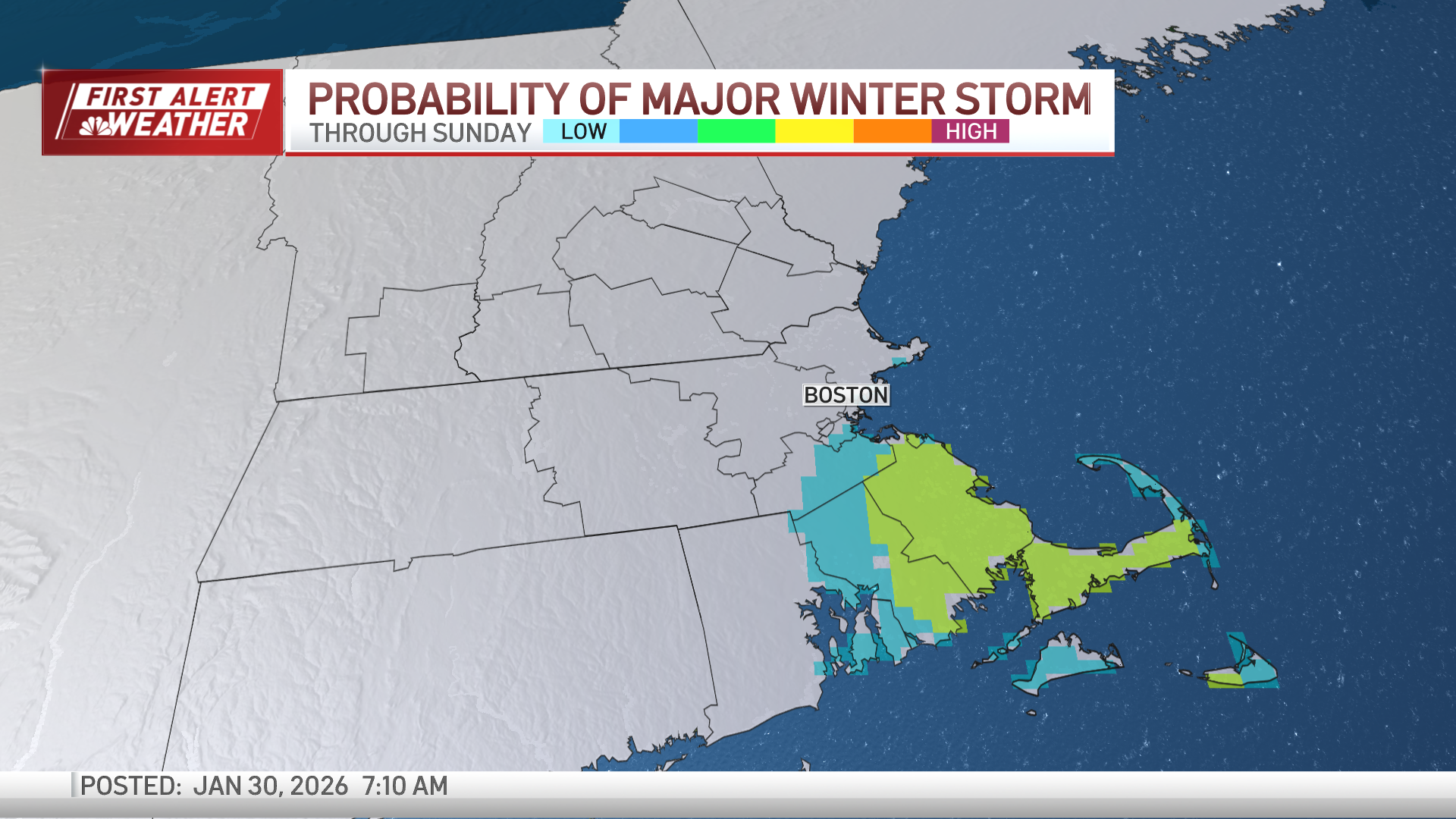 Boston snow storm Sunday: How much snow could noreaster bring? – NBC Boston