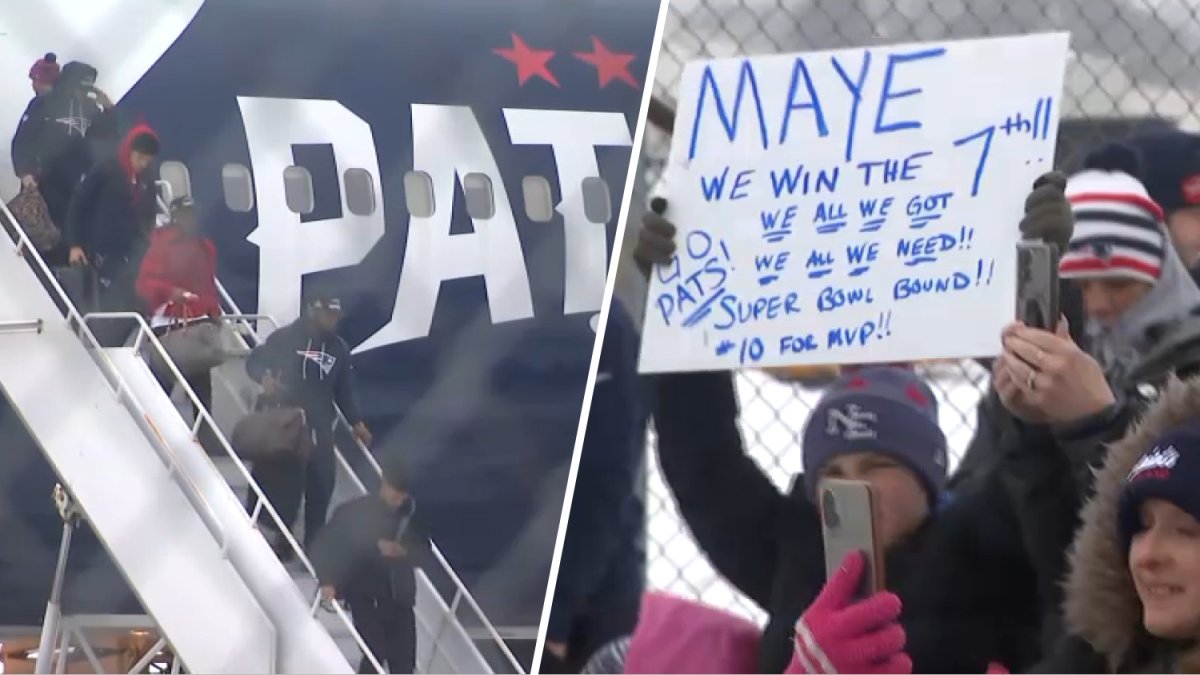 The Patriots are back home in New England. Up next, a Super Bowl – NBC ...