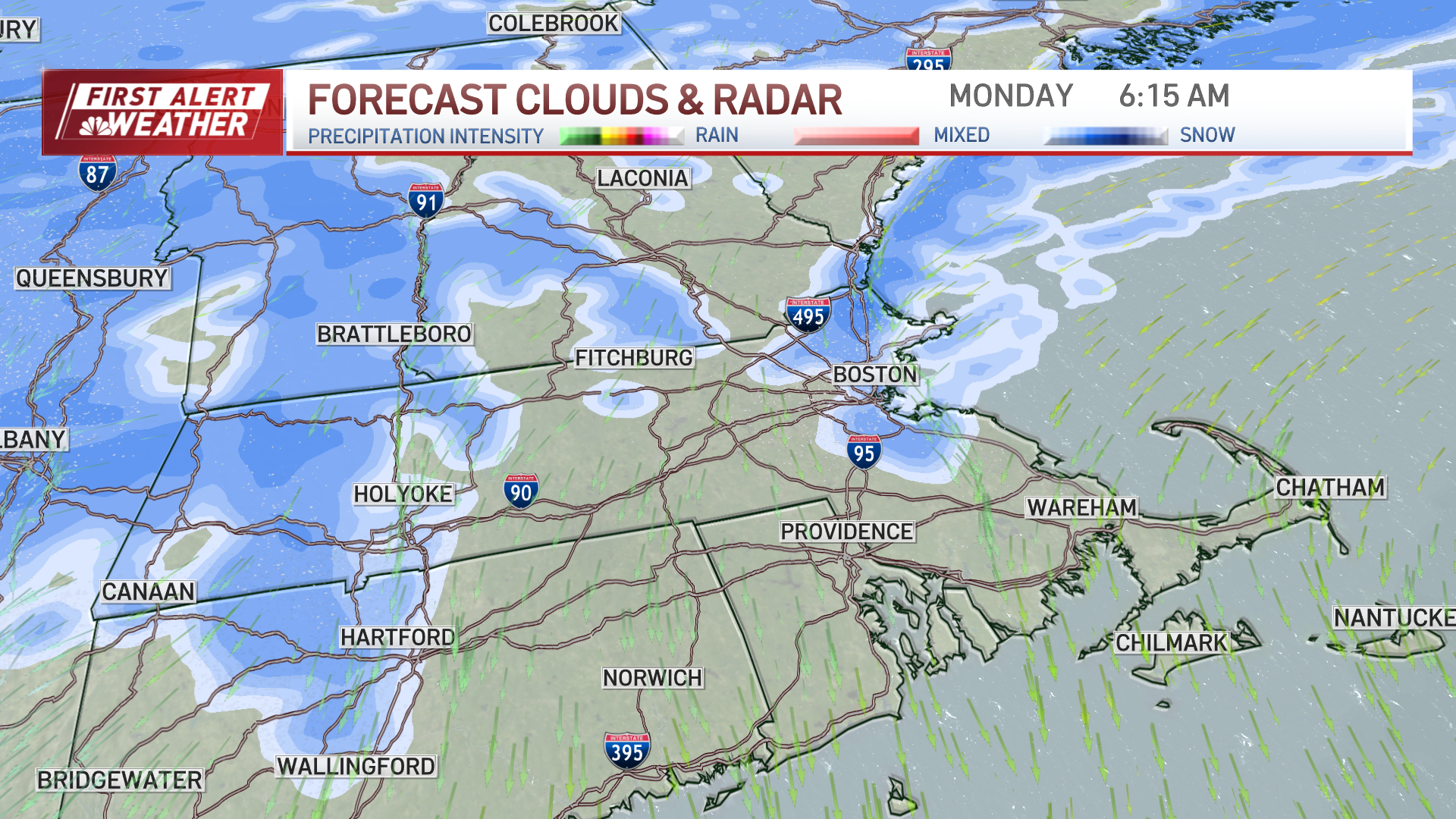 What time does the snow start tomorrow in Boston? Timing, totals – NBC ...