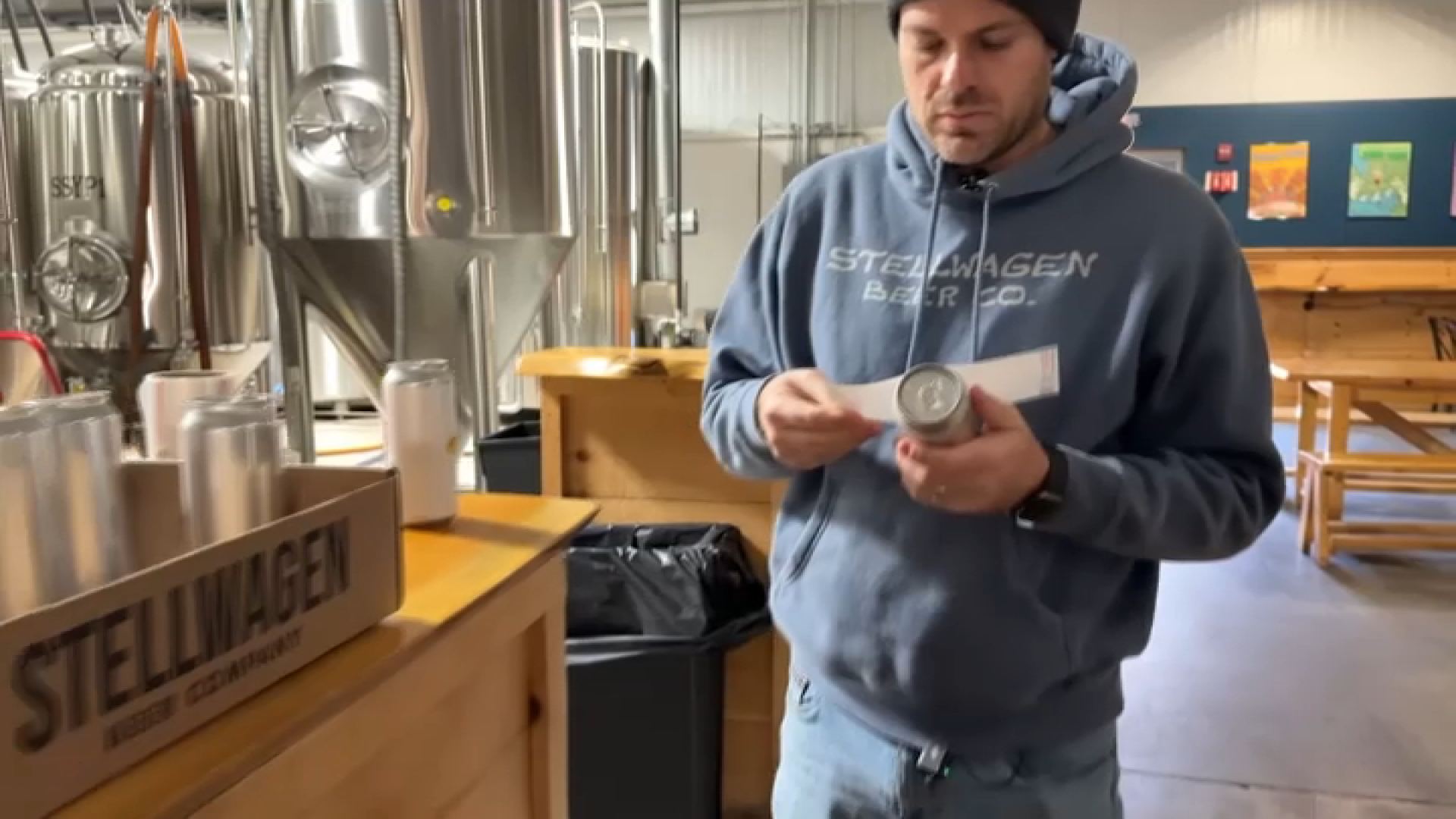 Drake Maye beer at Marshfield’s Stellwagen Beer keeps selling out – NBC ...