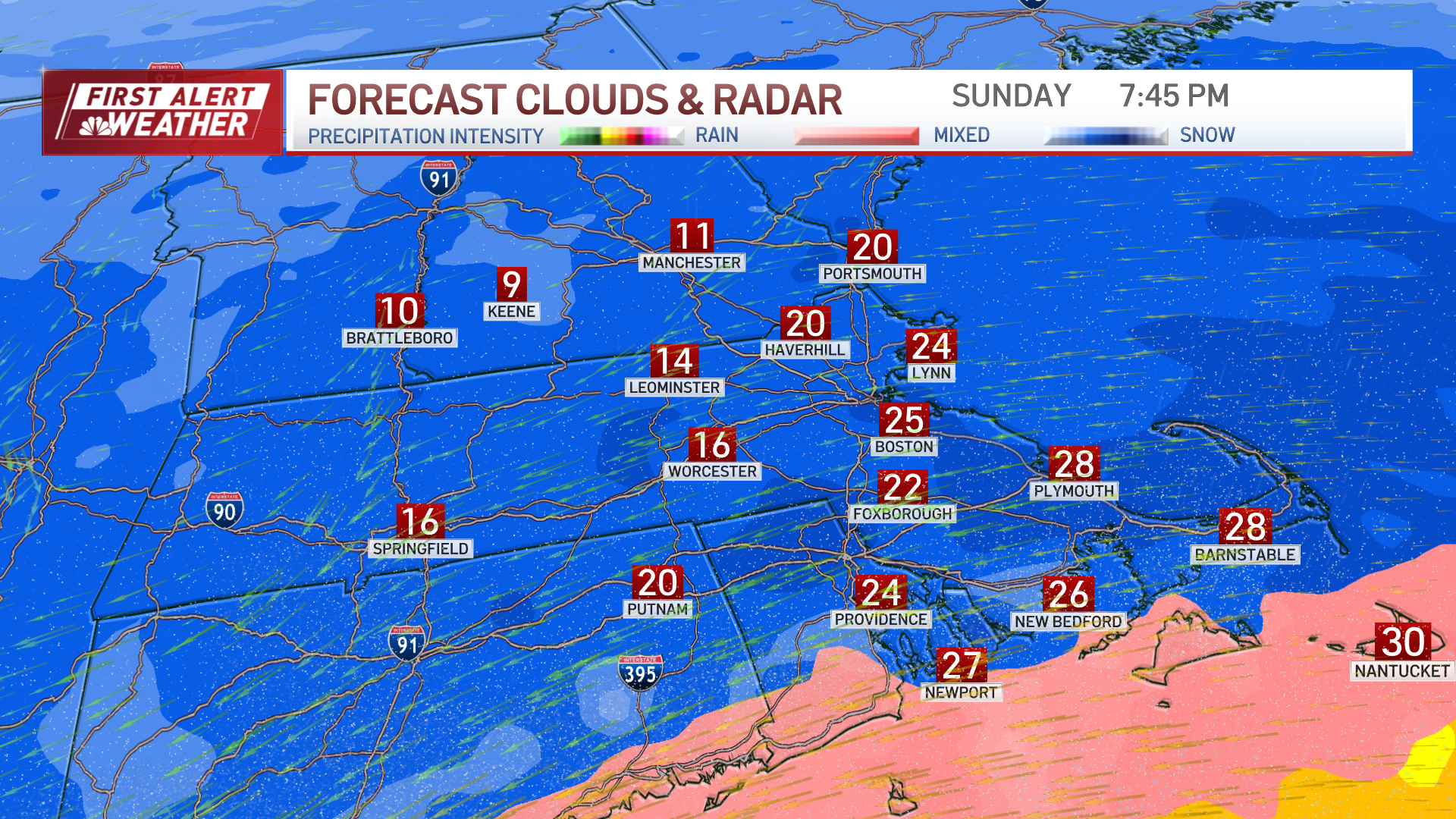 How much snow in Boston so far? Tracking the winter storm – NBC Boston