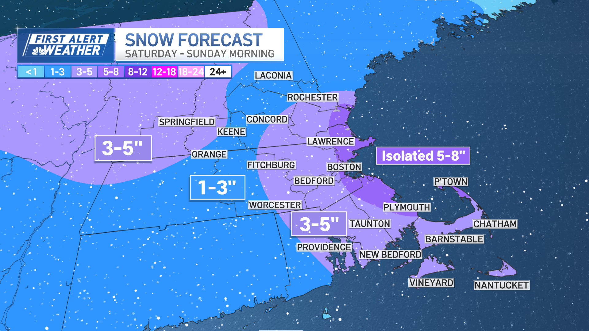 Boston snow forecast: How much snow will Mass. get this weekend? – NBC ...