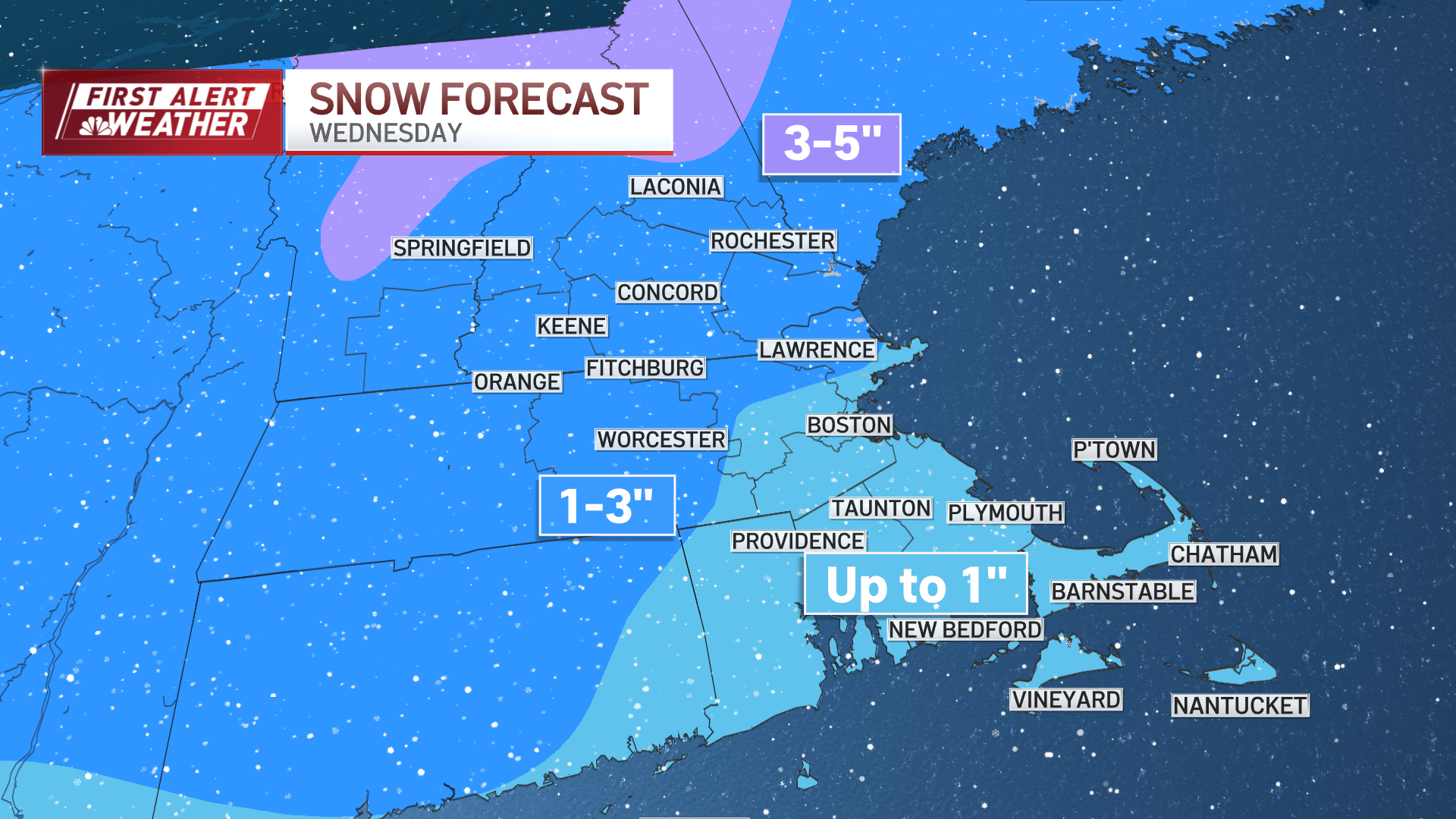 Weather today: Boston, Massachusetts gets more snow, live radar – NBC ...