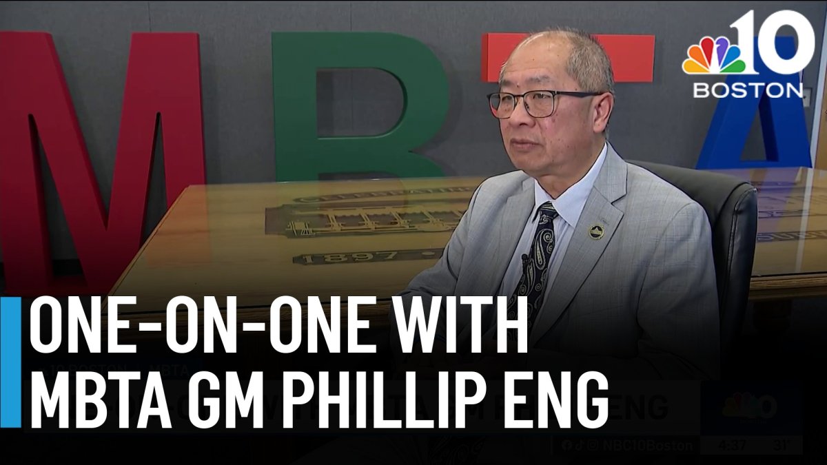 MBTA GM Phillip Eng talks about aging infrastructure and planned ...