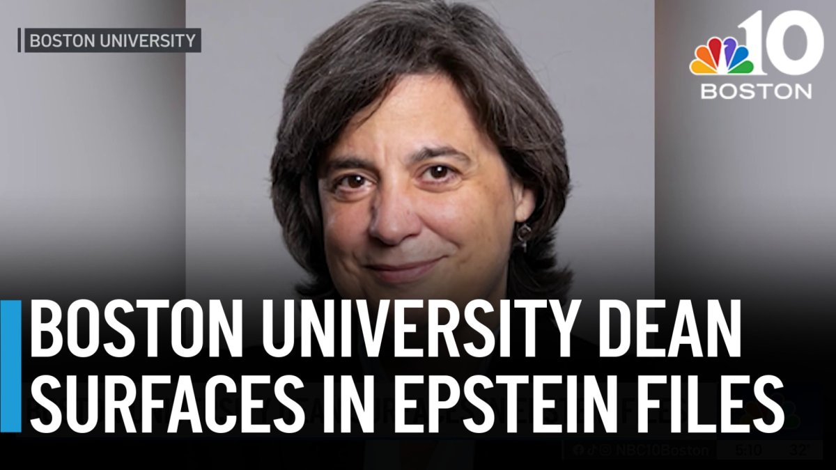 Boston University dean surfaces in Epstein files – NBC Boston