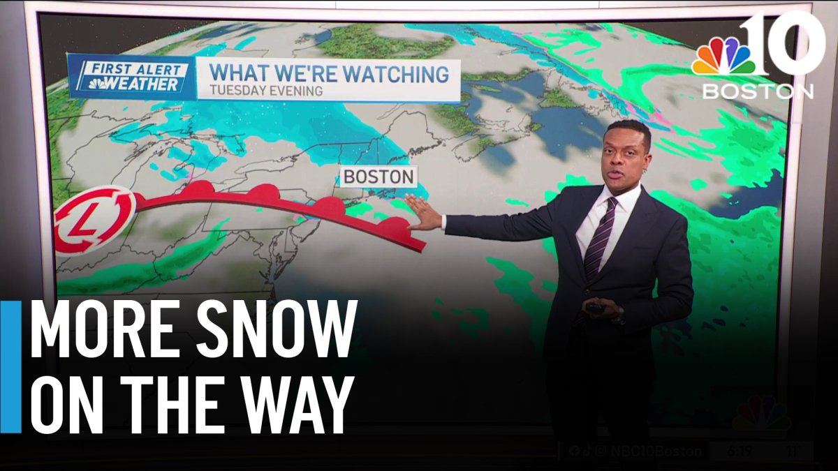 Frigid air and another hit of snow on the way – NBC Boston