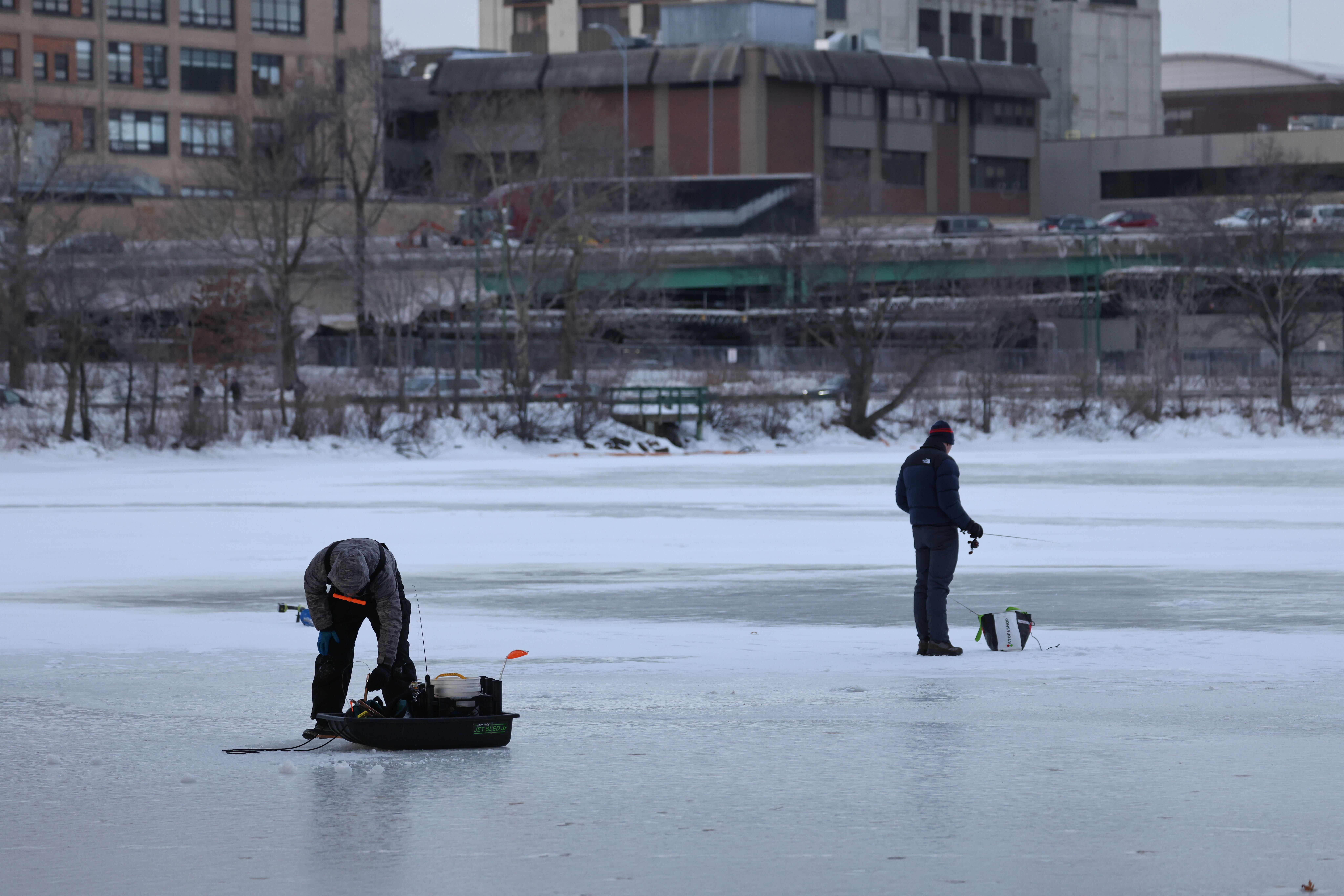 Is the frozen Charles River safe to walk on in Boston, Cambridge? – NBC ...