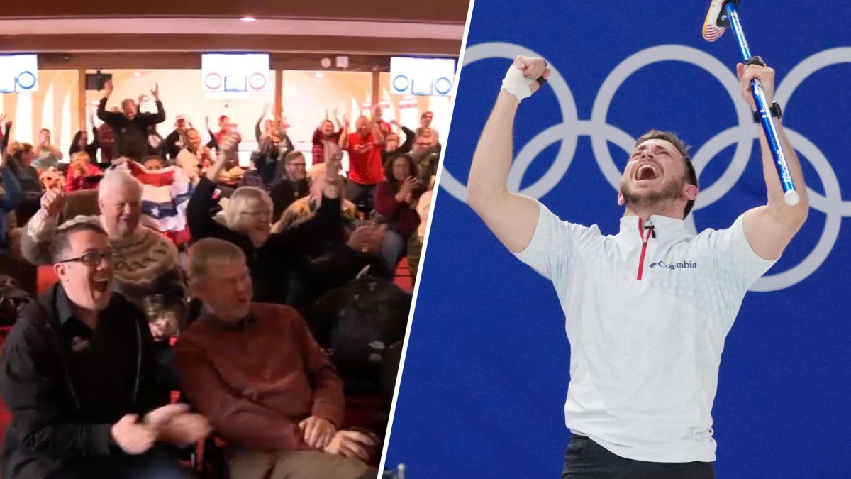 Korey Dropkin’s home curling club celebrates his silver medal – NBC Boston