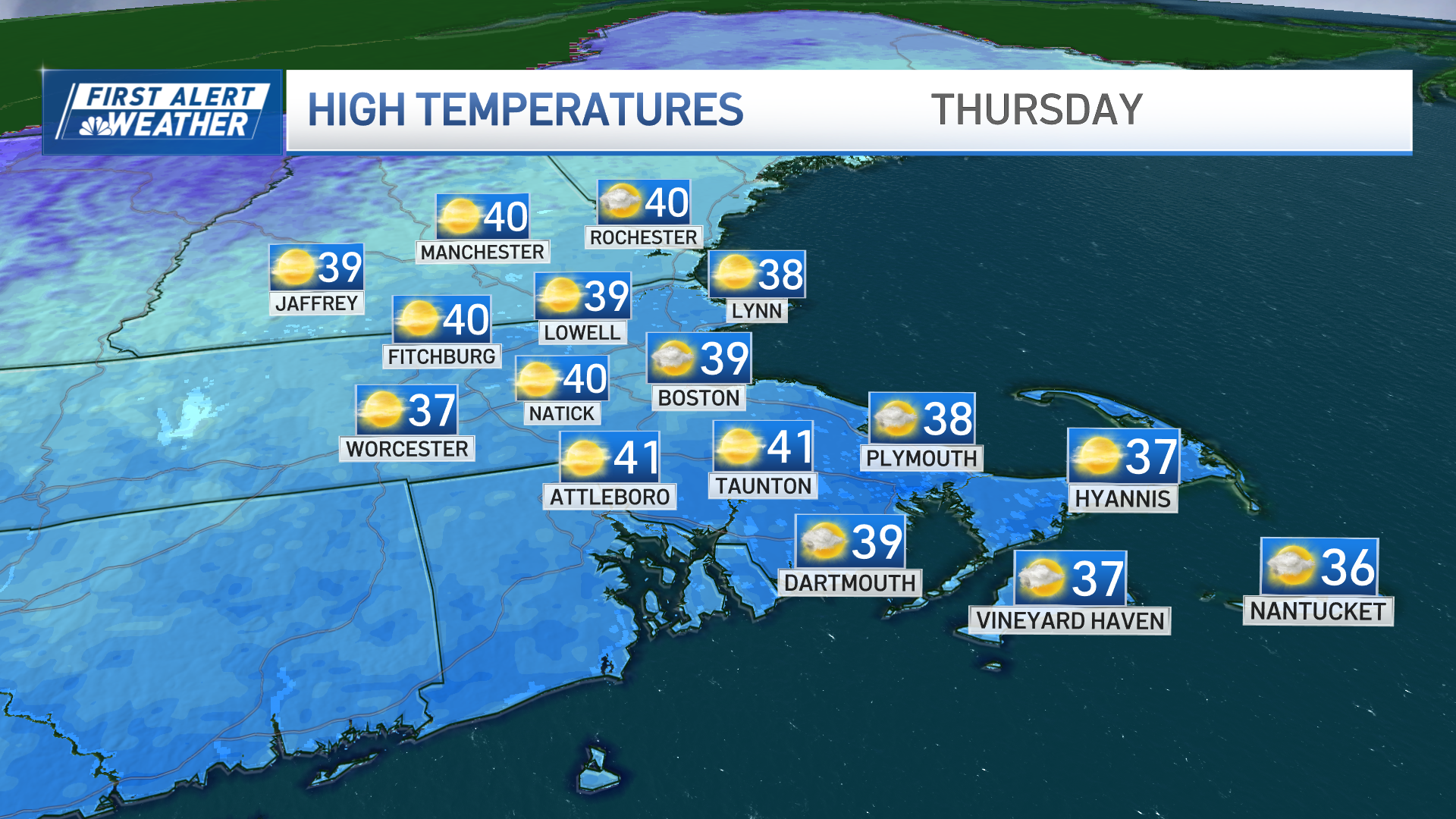 Boston weather: How much snow is Massachusetts getting today? – NBC Boston
