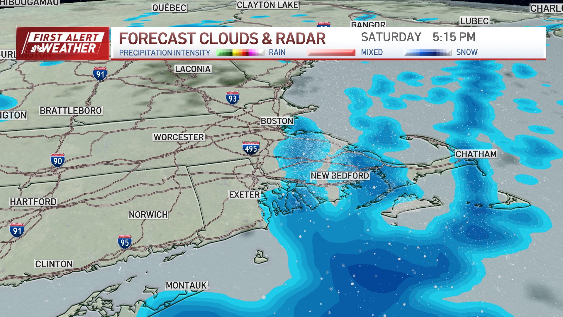 How much snow are we getting in Boston today? New forecast, radar – NBC ...