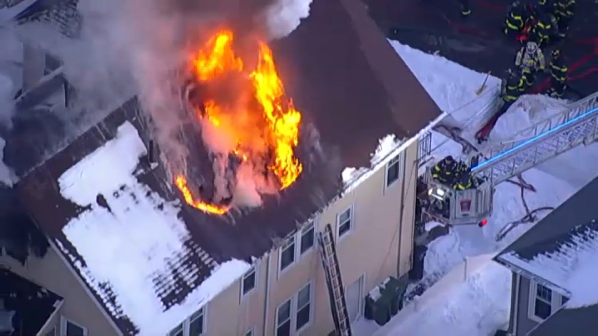 Watertown firefighters deal with snow, ice as they battle blaze – NBC ...