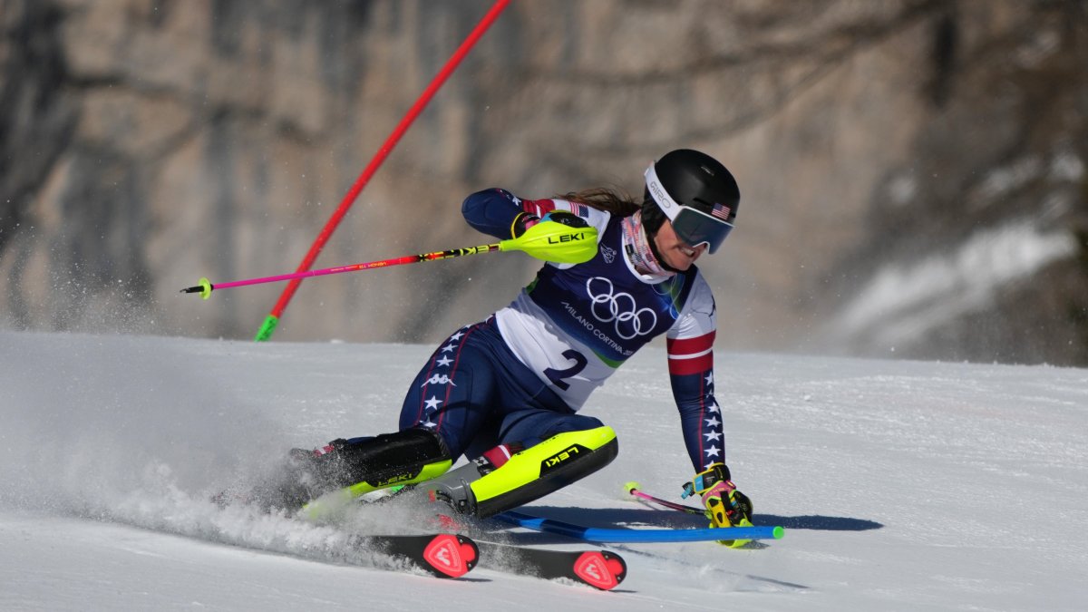 HIGHLIGHT: Paula Moltzan absolutely rips it in second slalom run – NBC ...