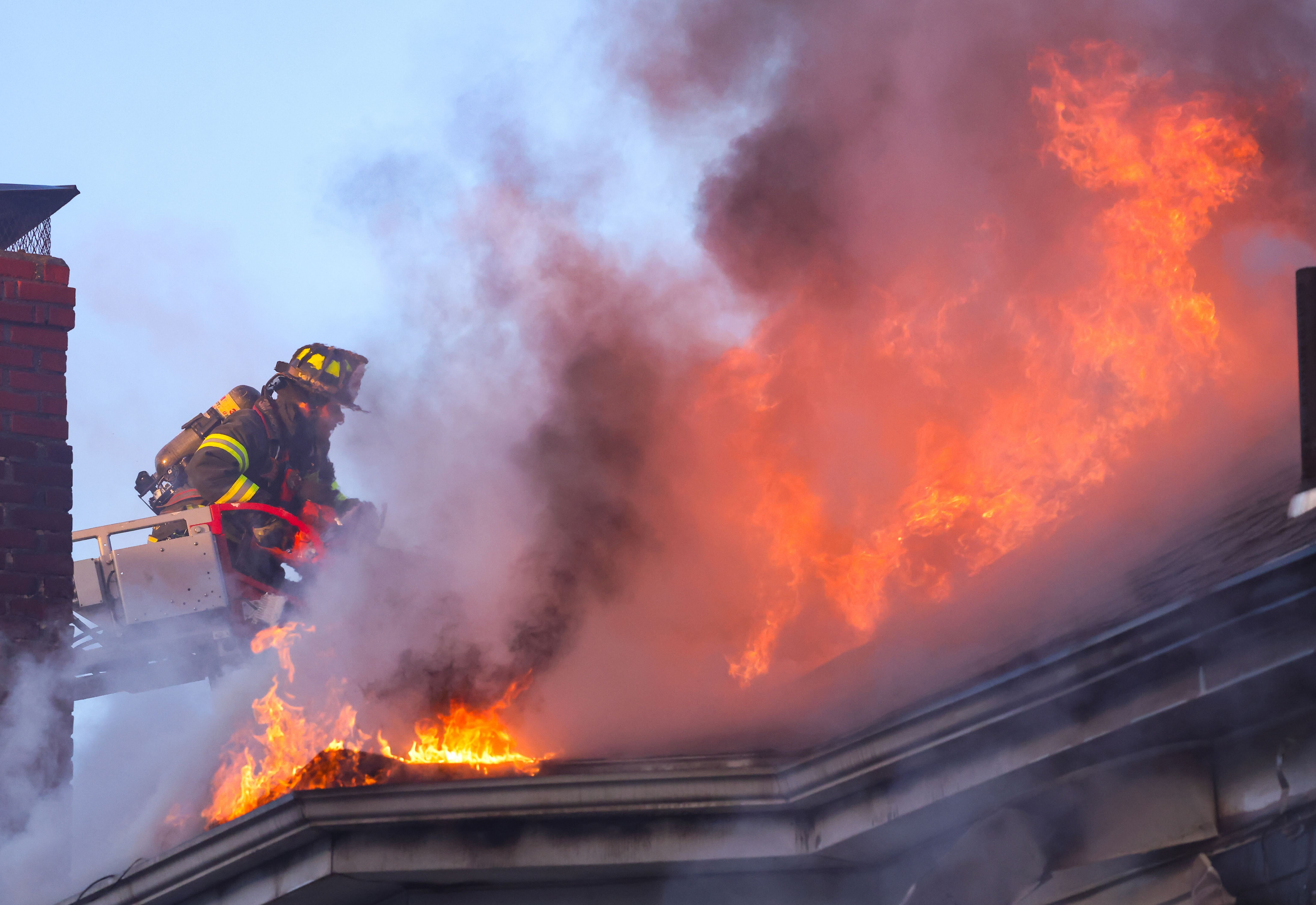 Medford firefighters battling Central Ave. house fire – NBC Boston