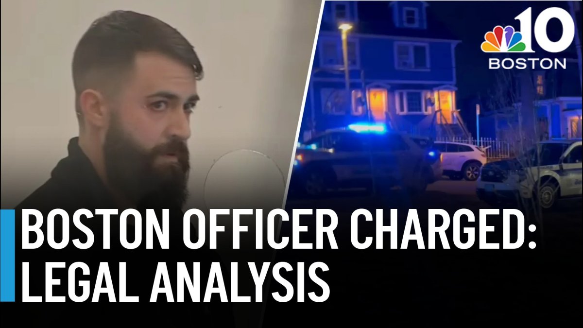 Boston police officer charged with manslaughter: Legal analyst weighs ...
