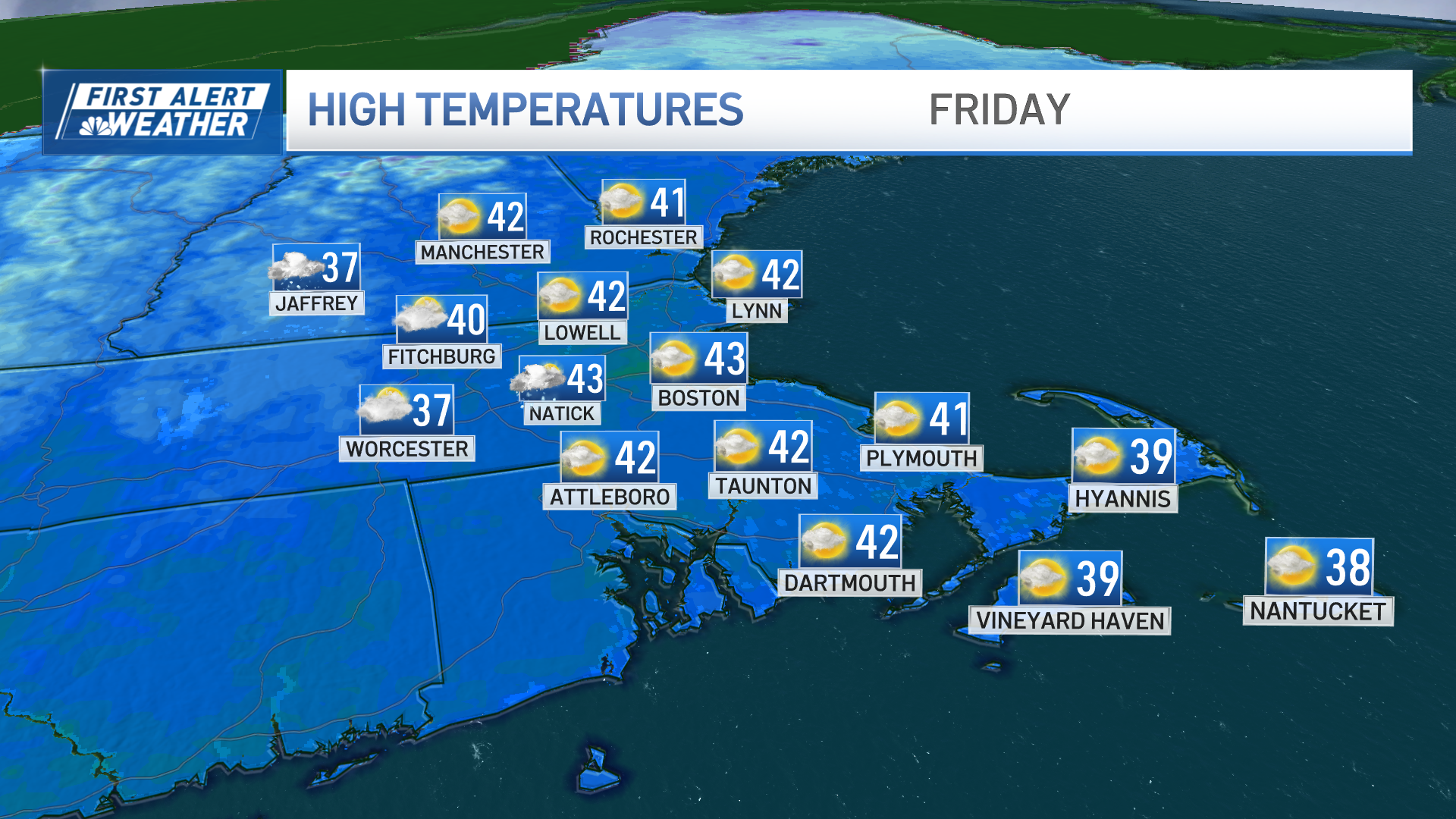 Boston snow storm weather forecast: How much will Mass., NH get? – NBC ...