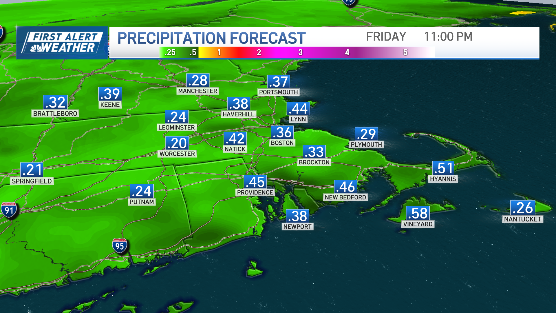 Boston weather forecast calls for a warmup this week – NBC Boston