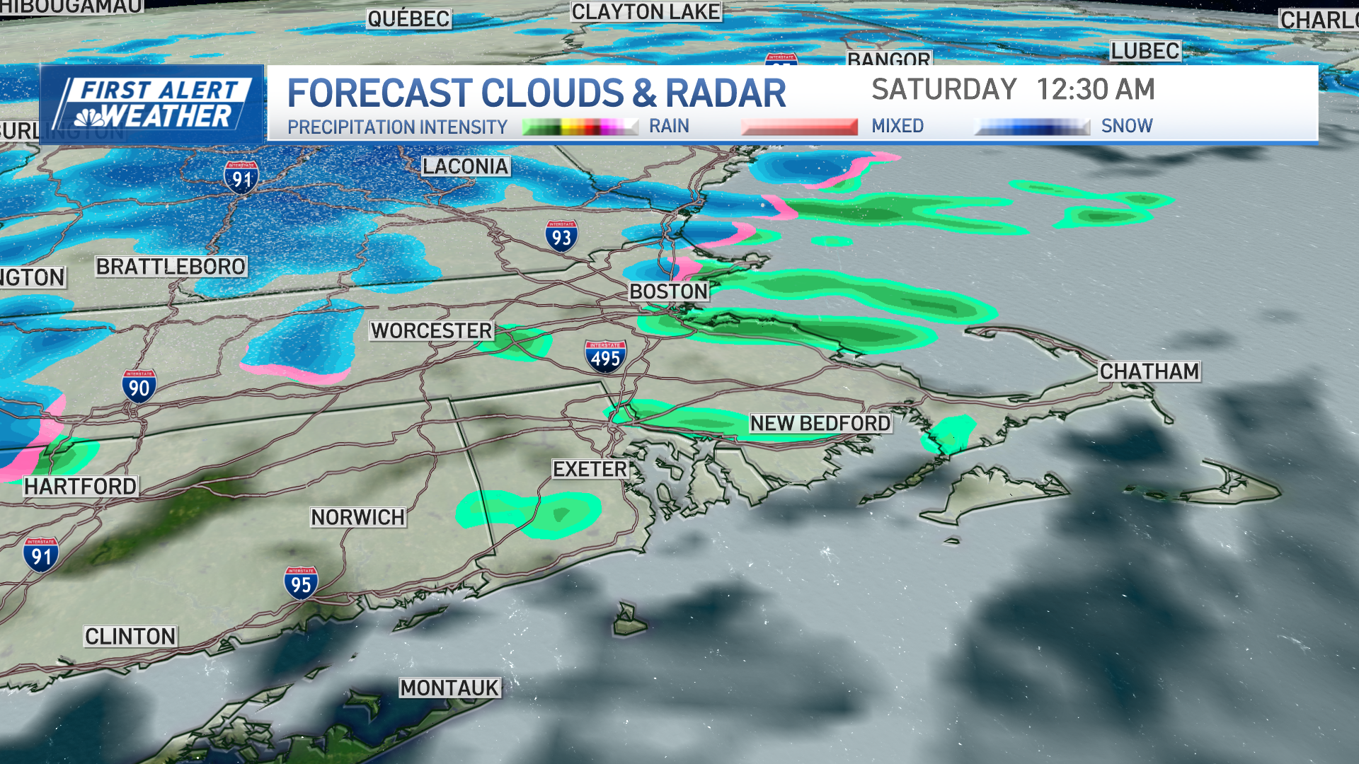 Weather Boston, Massachusetts: Rain, snow mix today (live radar) – NBC ...