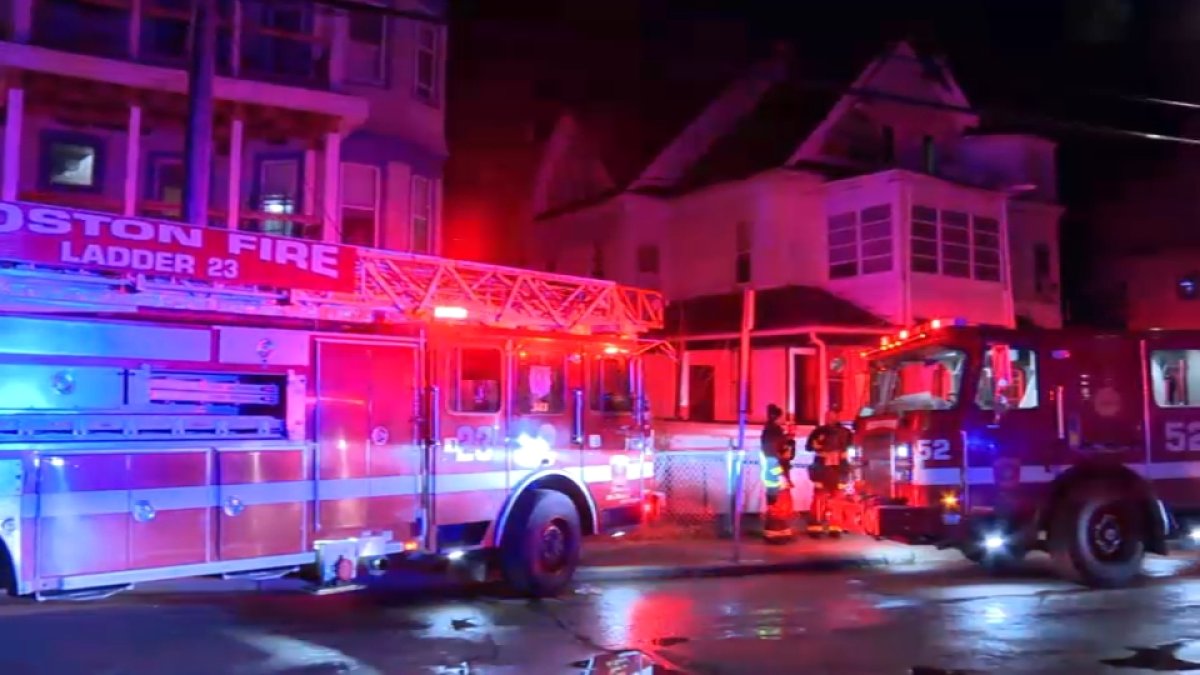 Dorchester fire burns through roof and displaces 22 people – NBC Boston