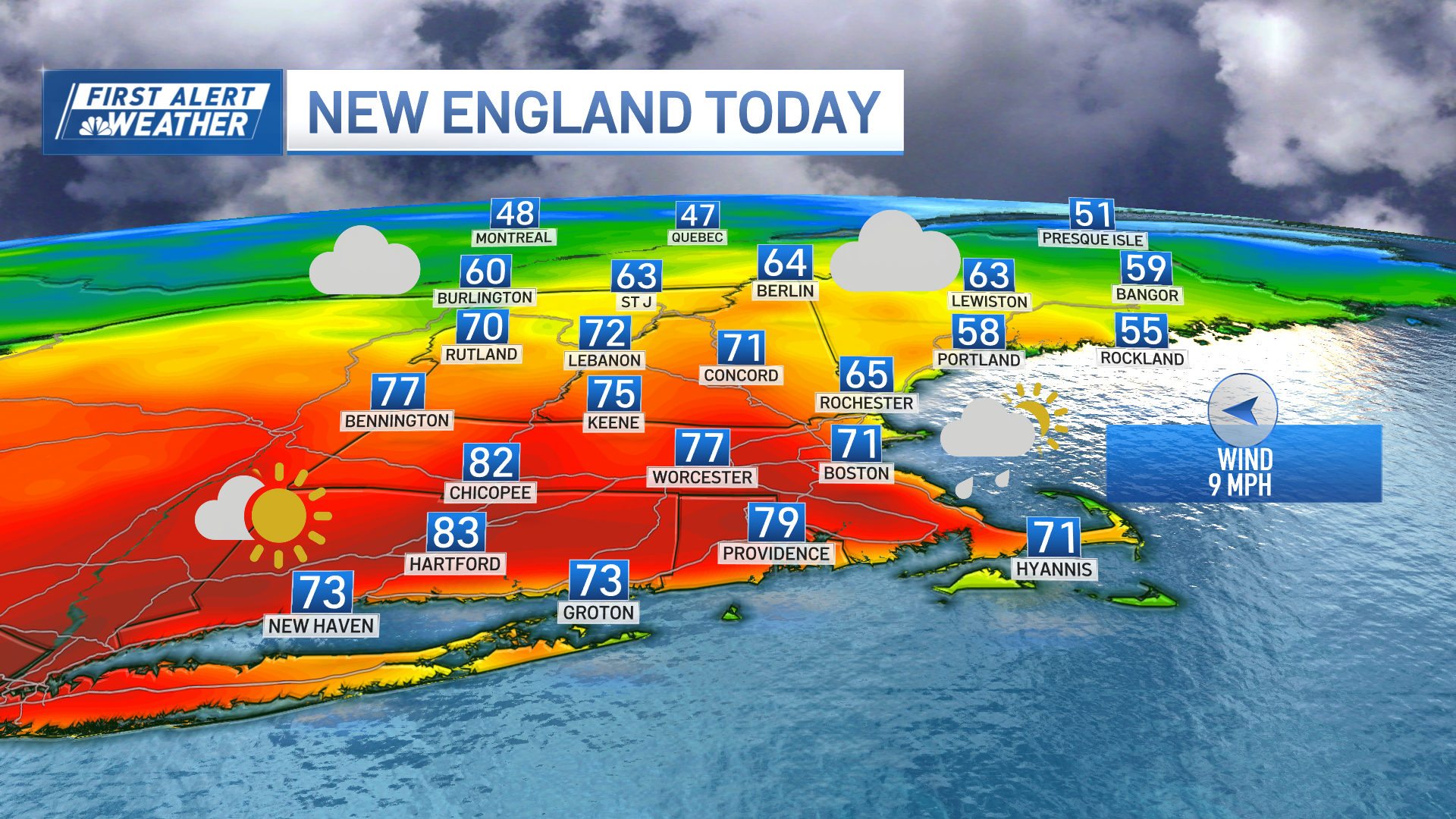Severe weather, storms in Mass. today – NBC Boston