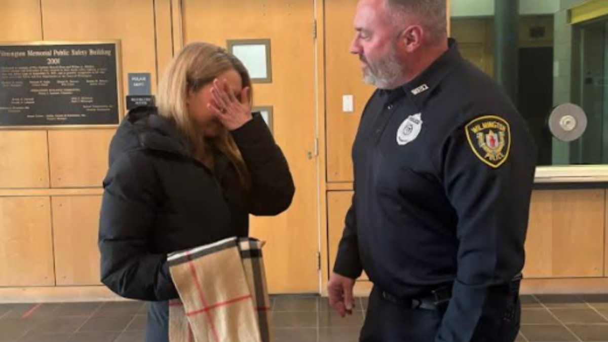 Police help reunite woman with beloved scarf she lost at Dunkin’ – NBC ...