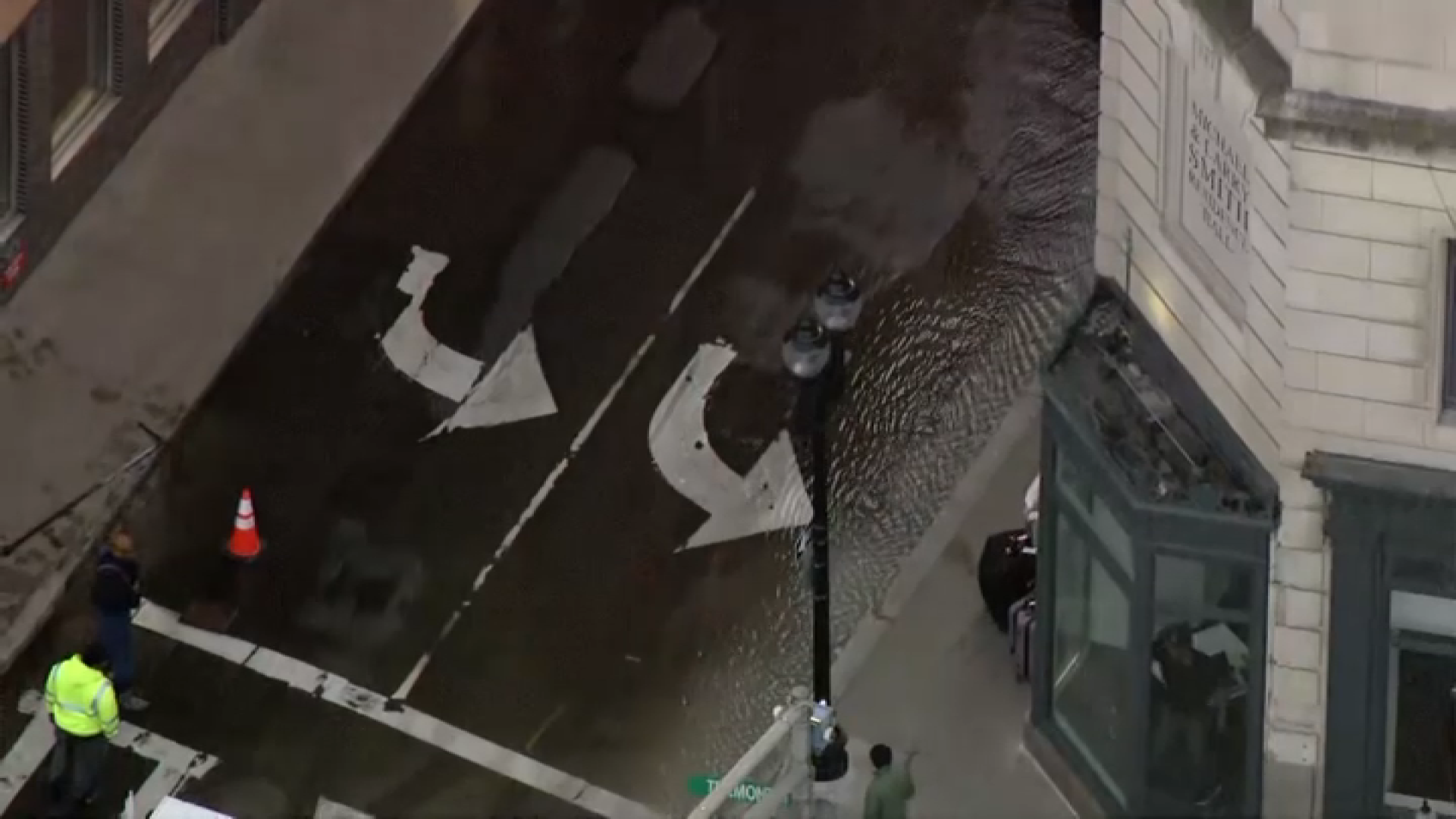 Water main break in Boston’s Downtown Crossing – NBC Boston